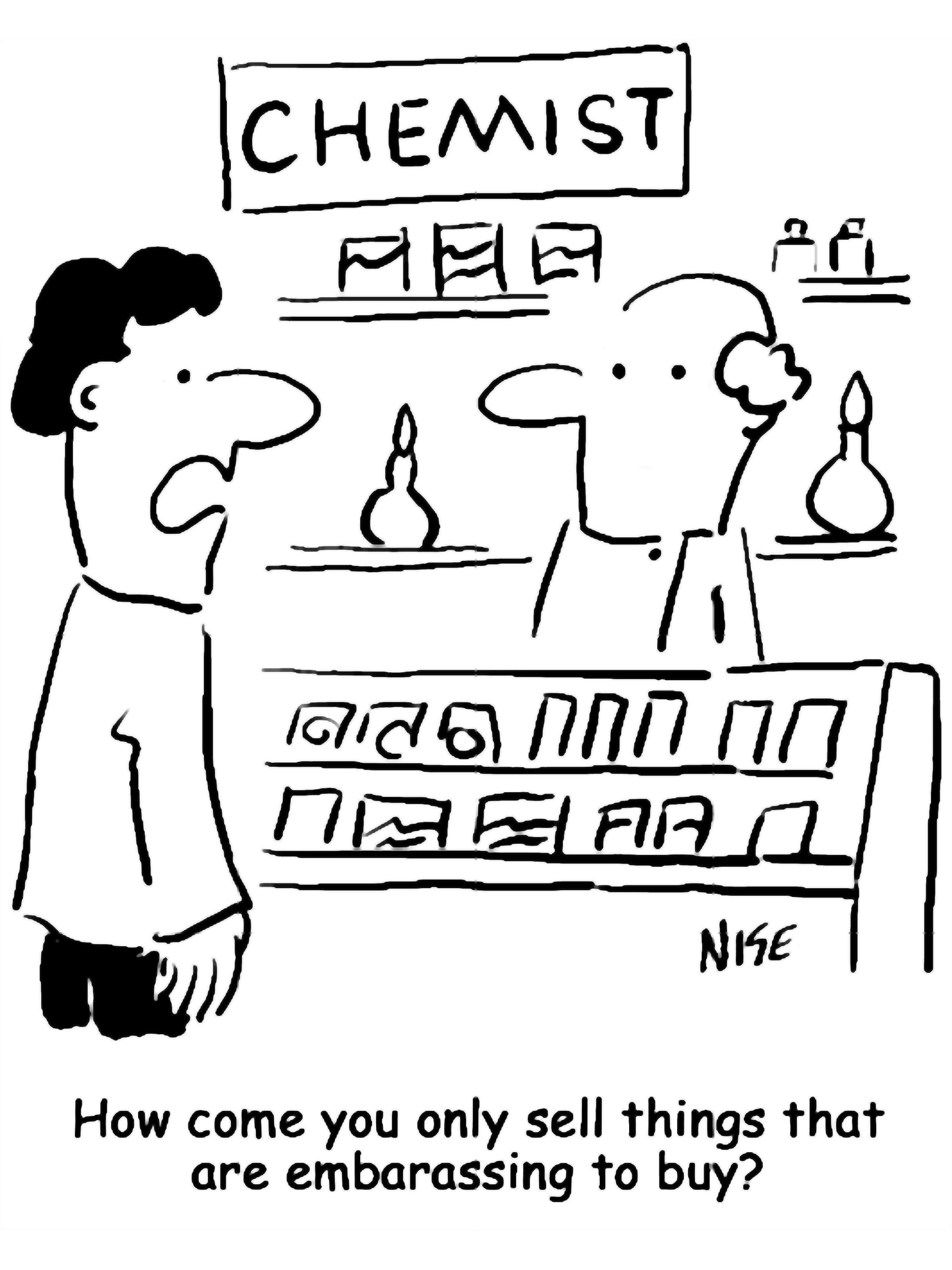 Embarrassing products in the Chemists shop | Inspire Uplift