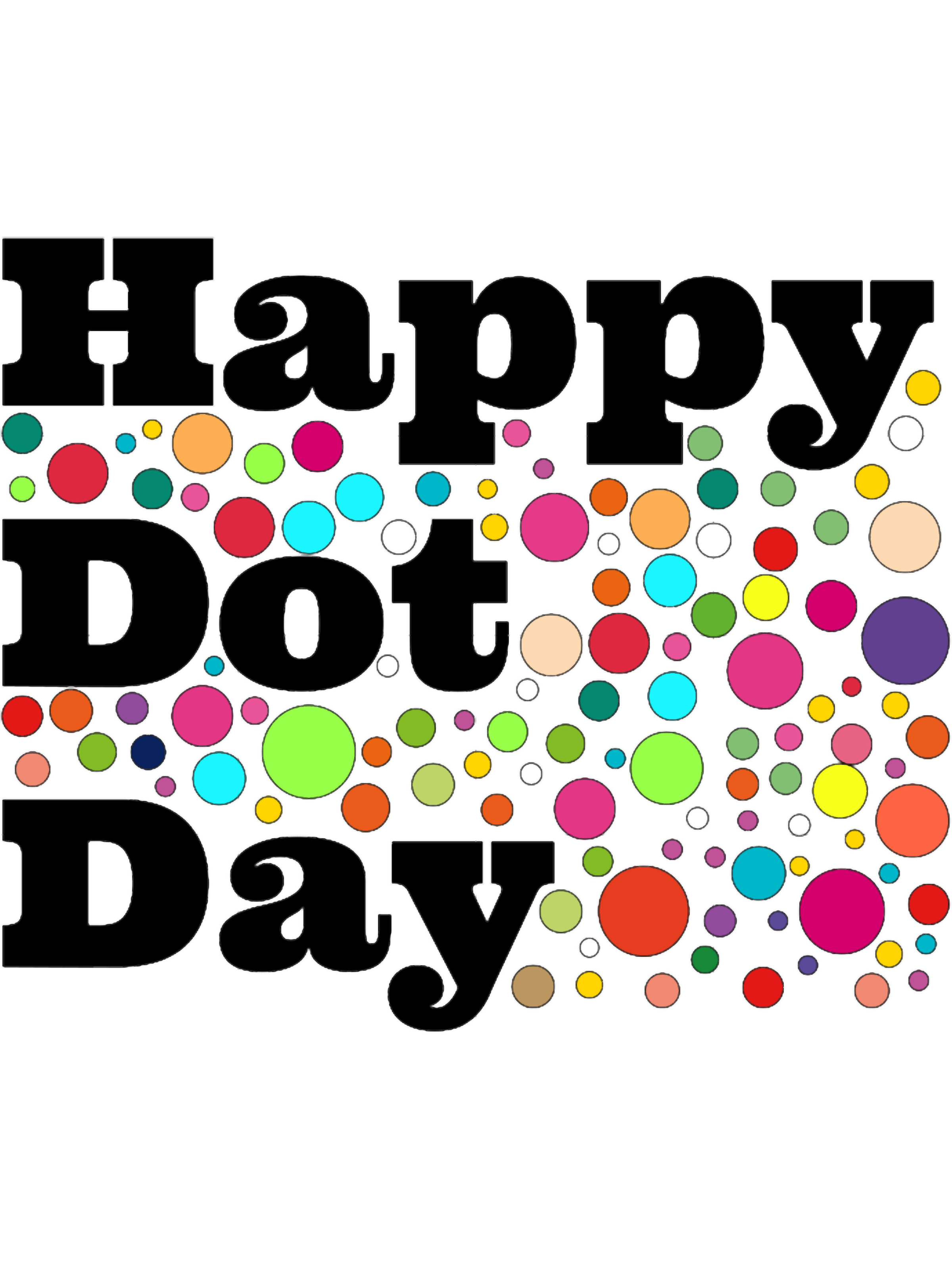 Happy Dot Day Colorful International Dot Day (1) | Inspire Uplift