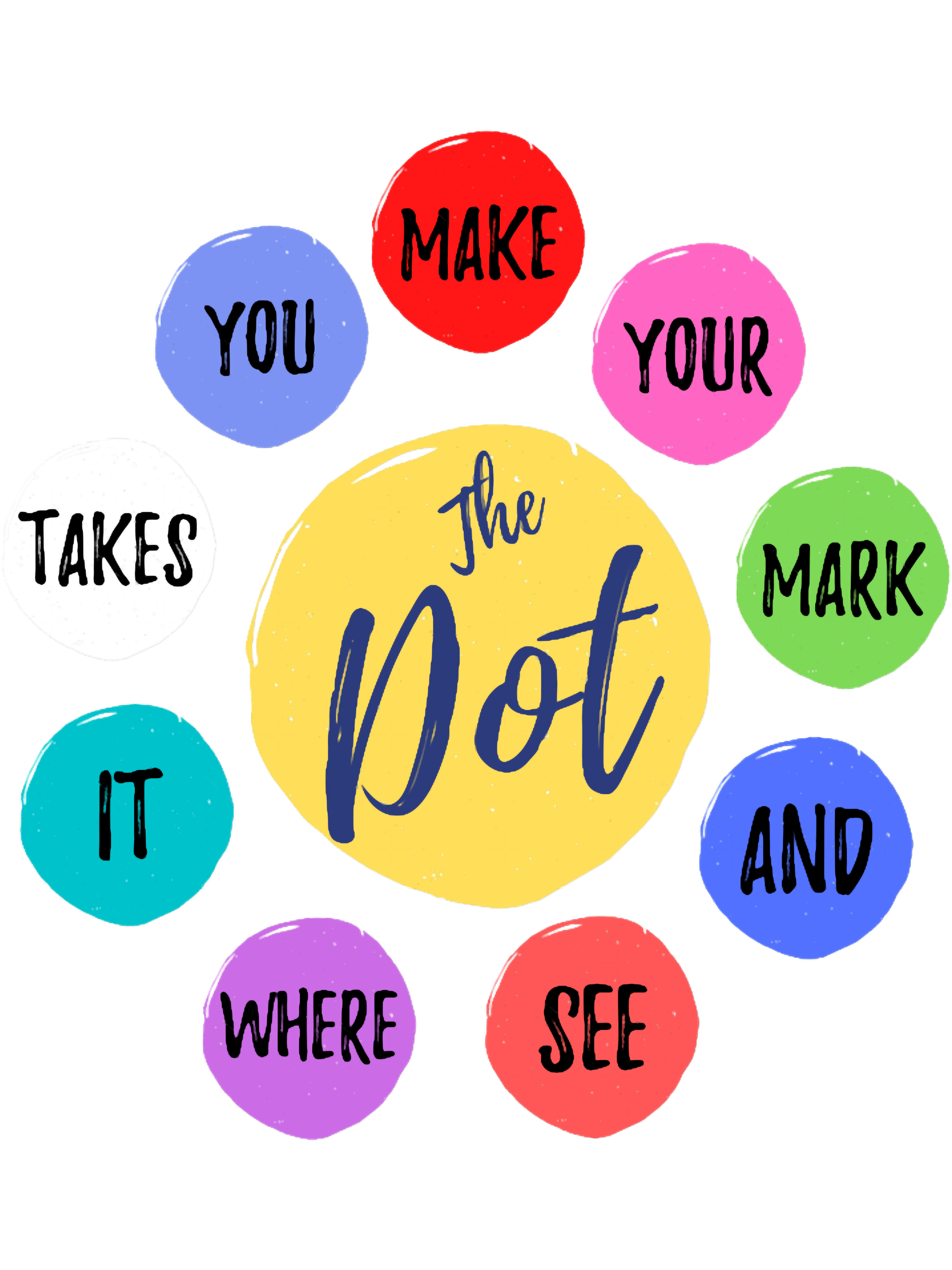 Make Your Mark See Where It Takes You The Dot Day September | Inspire ...