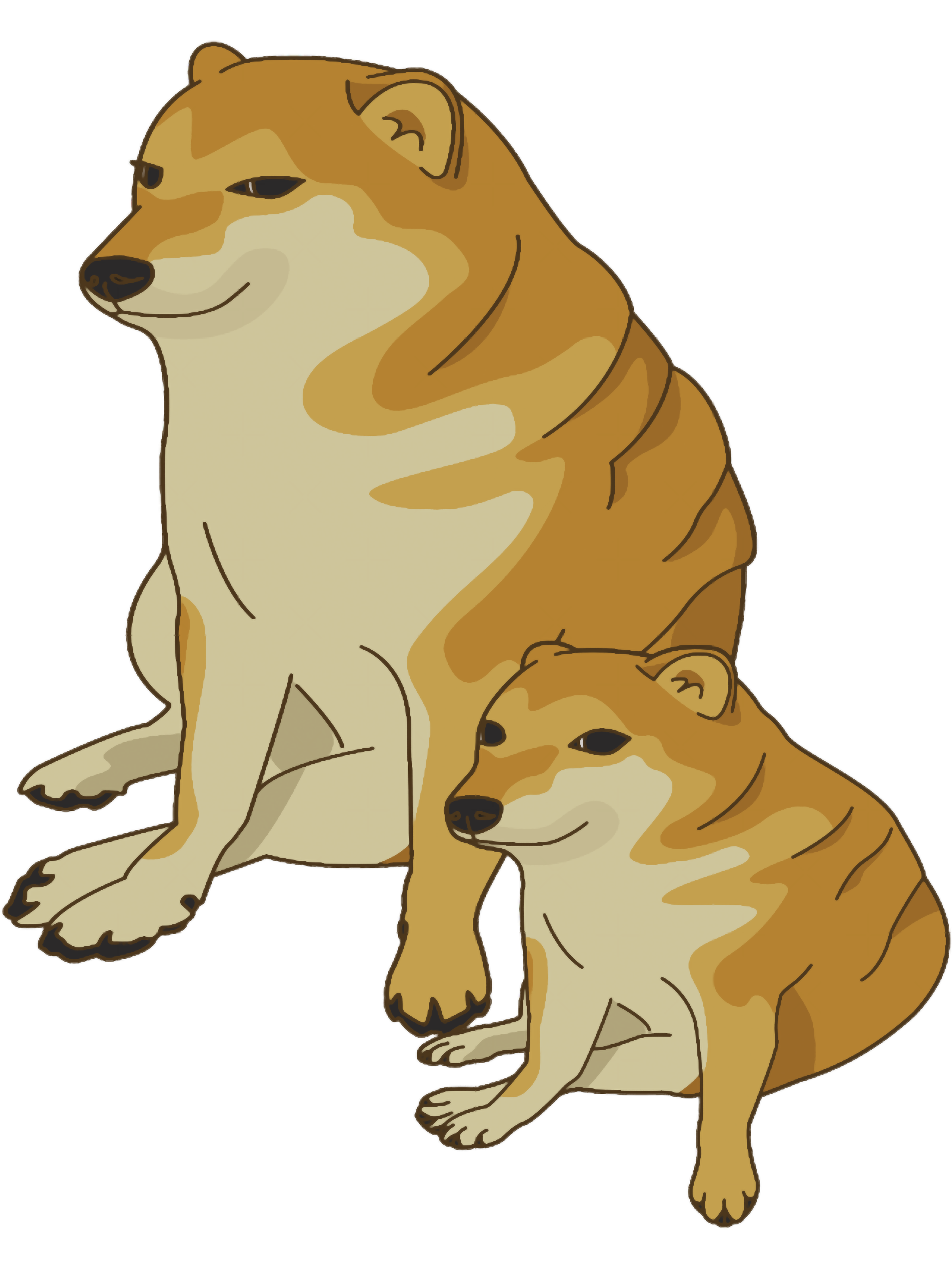 Cheems with Baby Cheems | Inspire Uplift