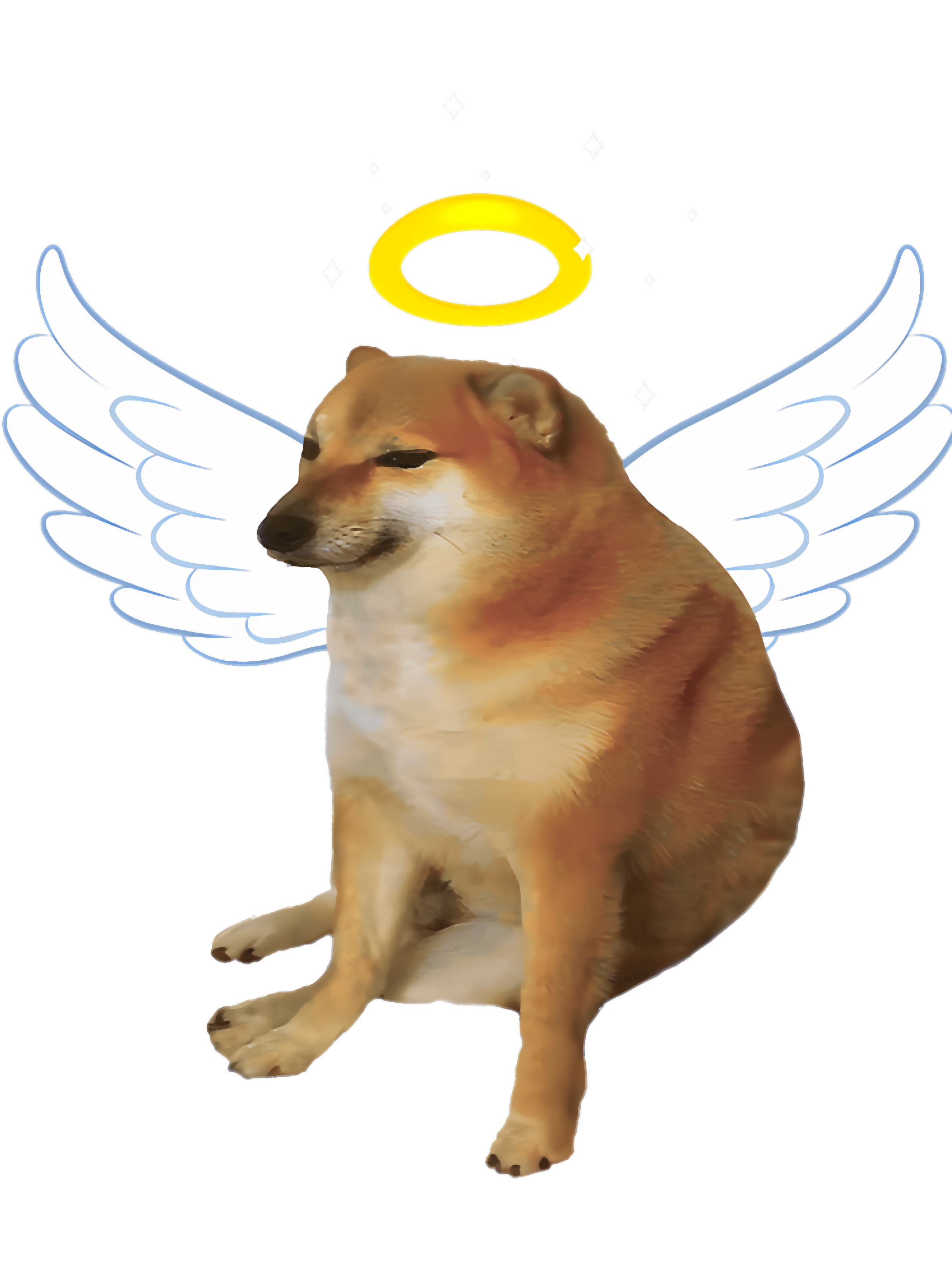 Rip CheemsAll dogs go to heavenDoge meme - Inspire Uplift