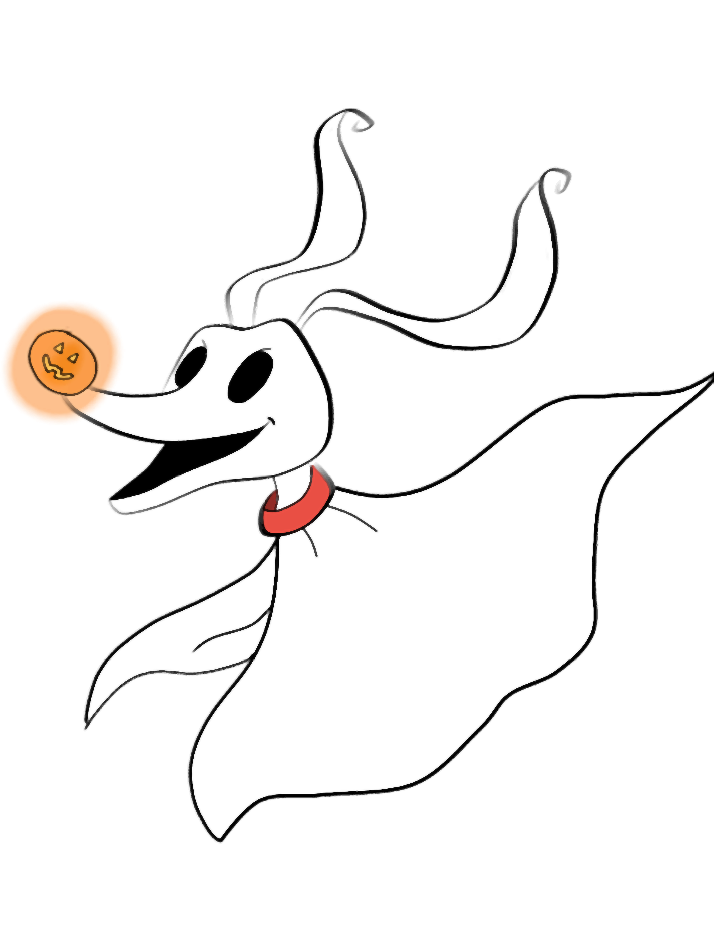 Zero from the nightmare before Christmas | Inspire Uplift