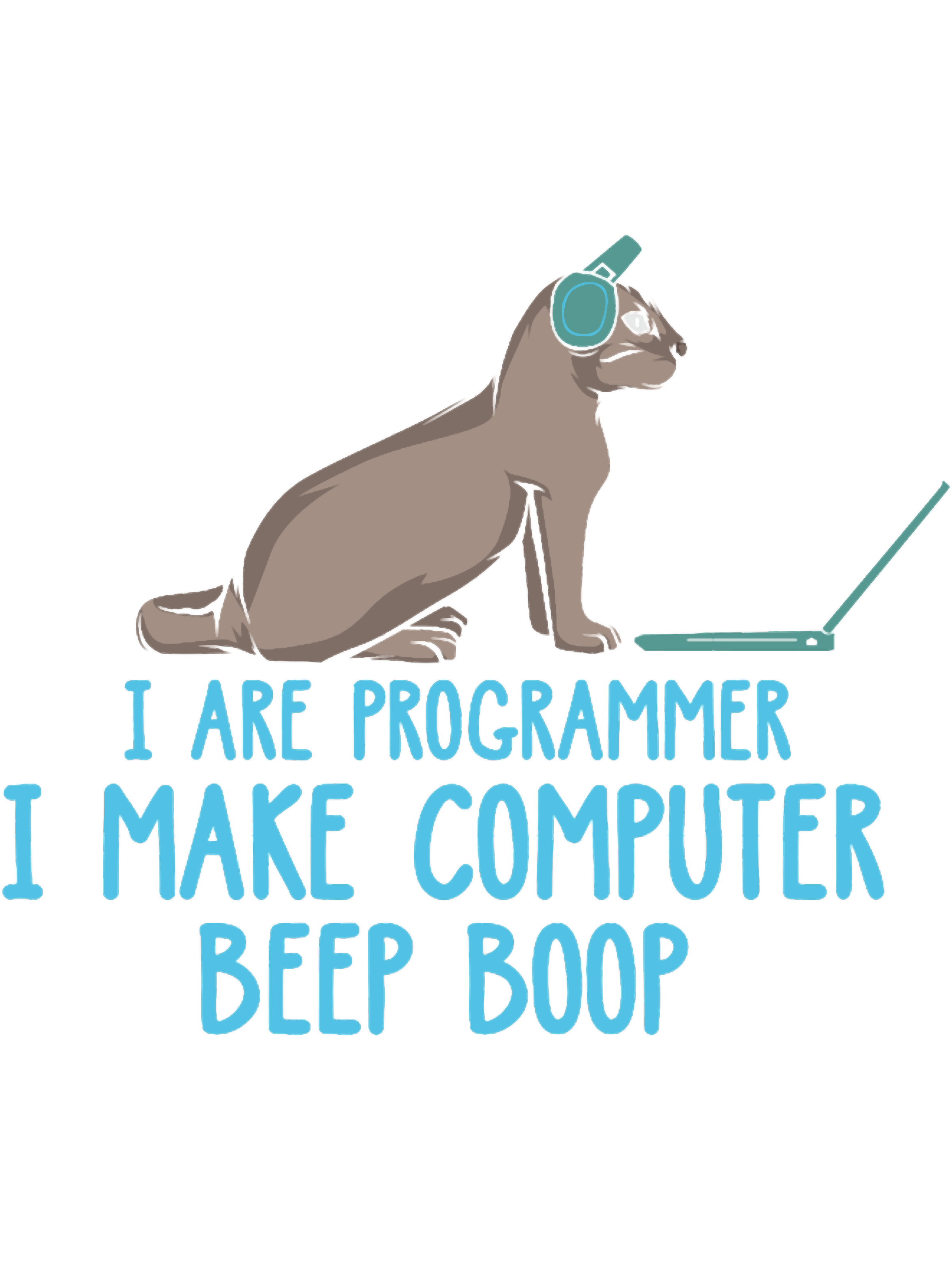 I Are Programmer I Cat IT Computer Developer Software | Inspire Uplift