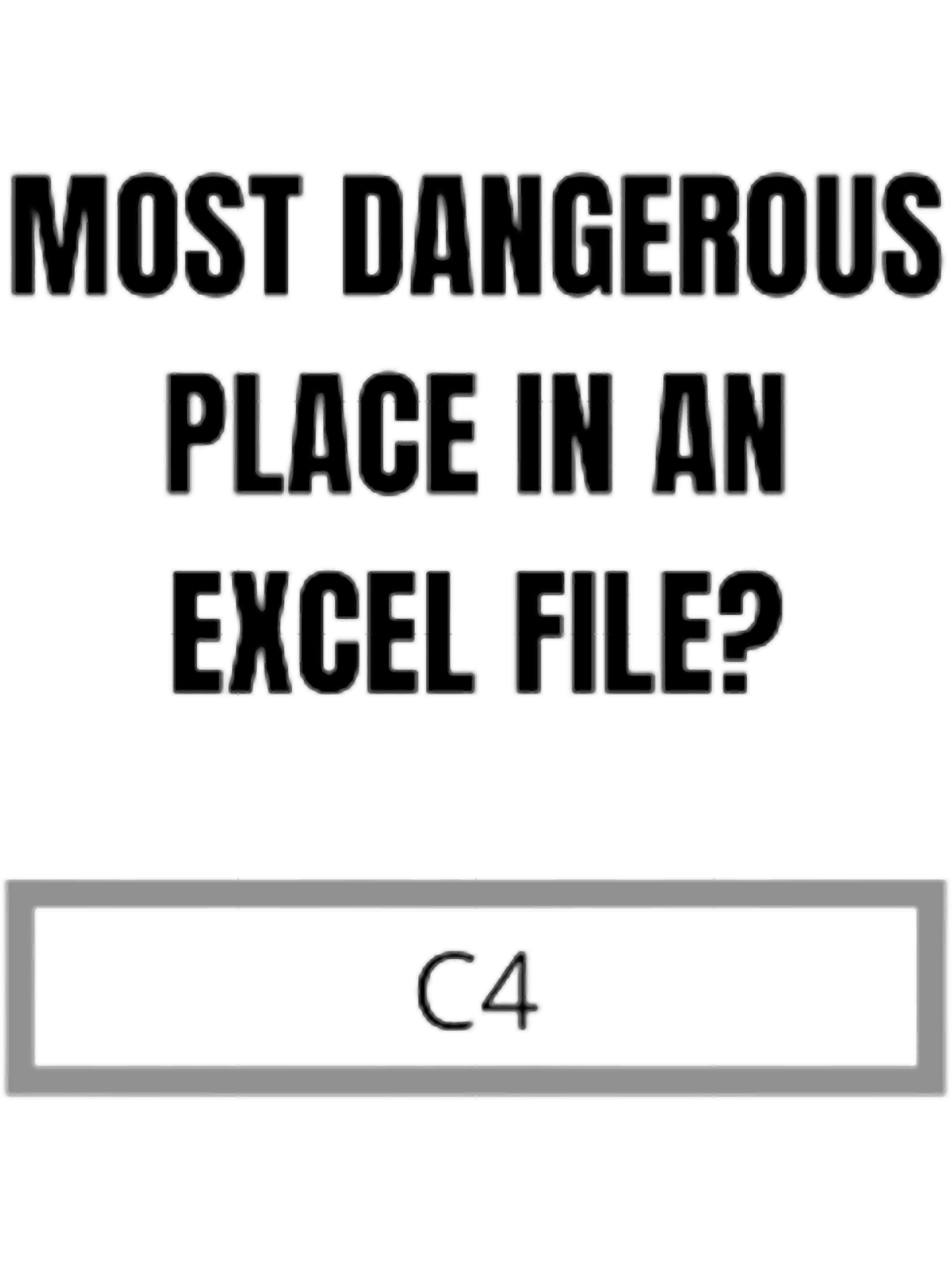 Excel Pun Dad Joke | Inspire Uplift