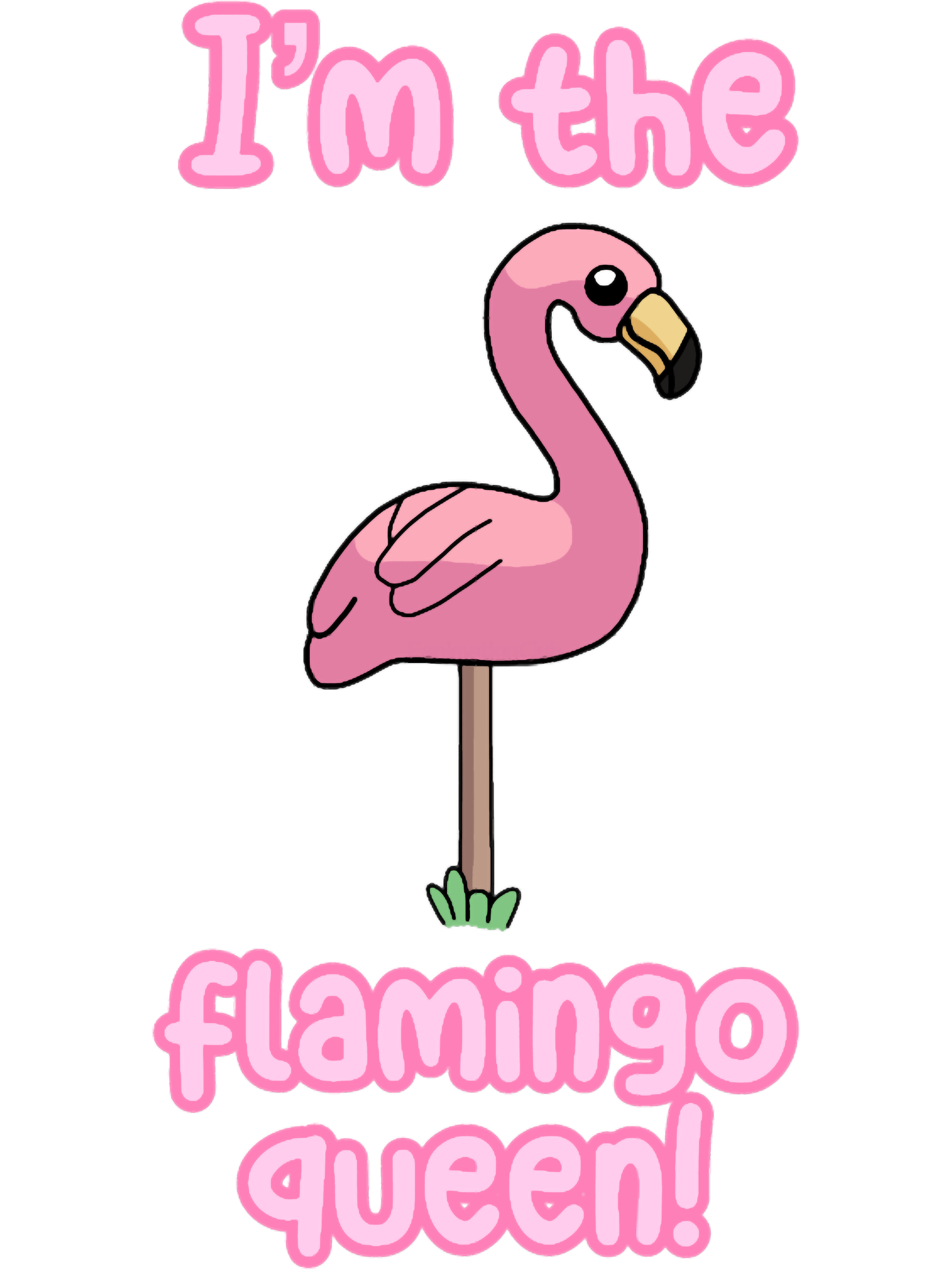 Im the flamingo queen | Inspire Uplift