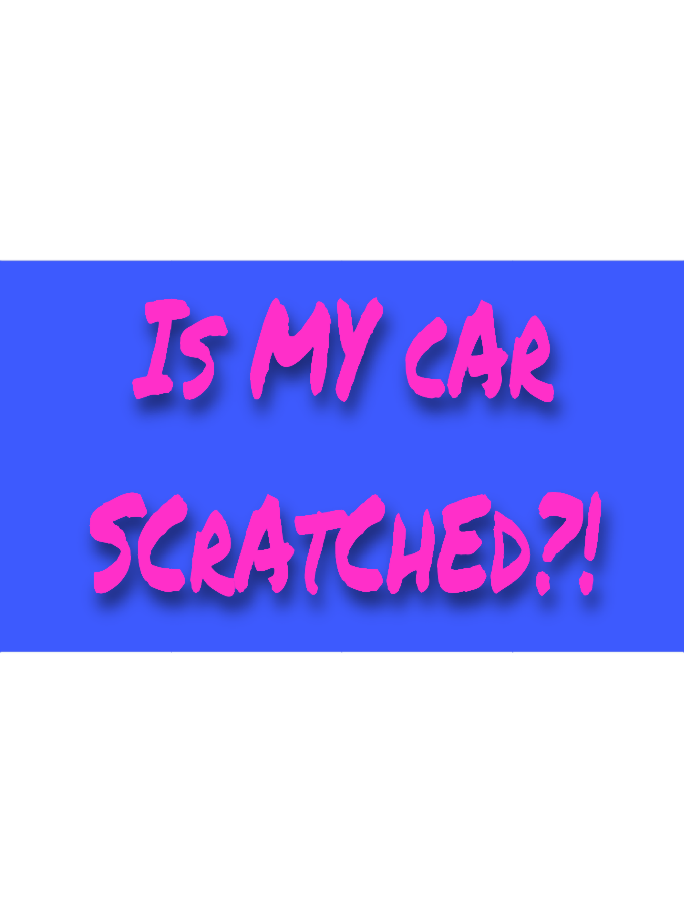 Is my car scratched muffin bluey | Inspire Uplift