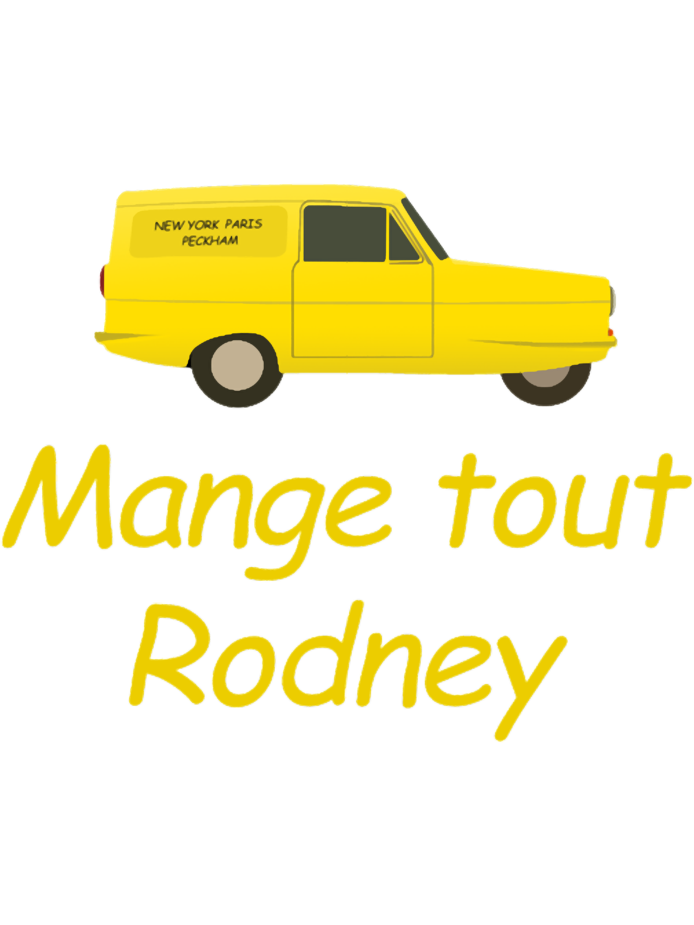 Mange Tout Rodney Delboy Quote design | Inspire Uplift