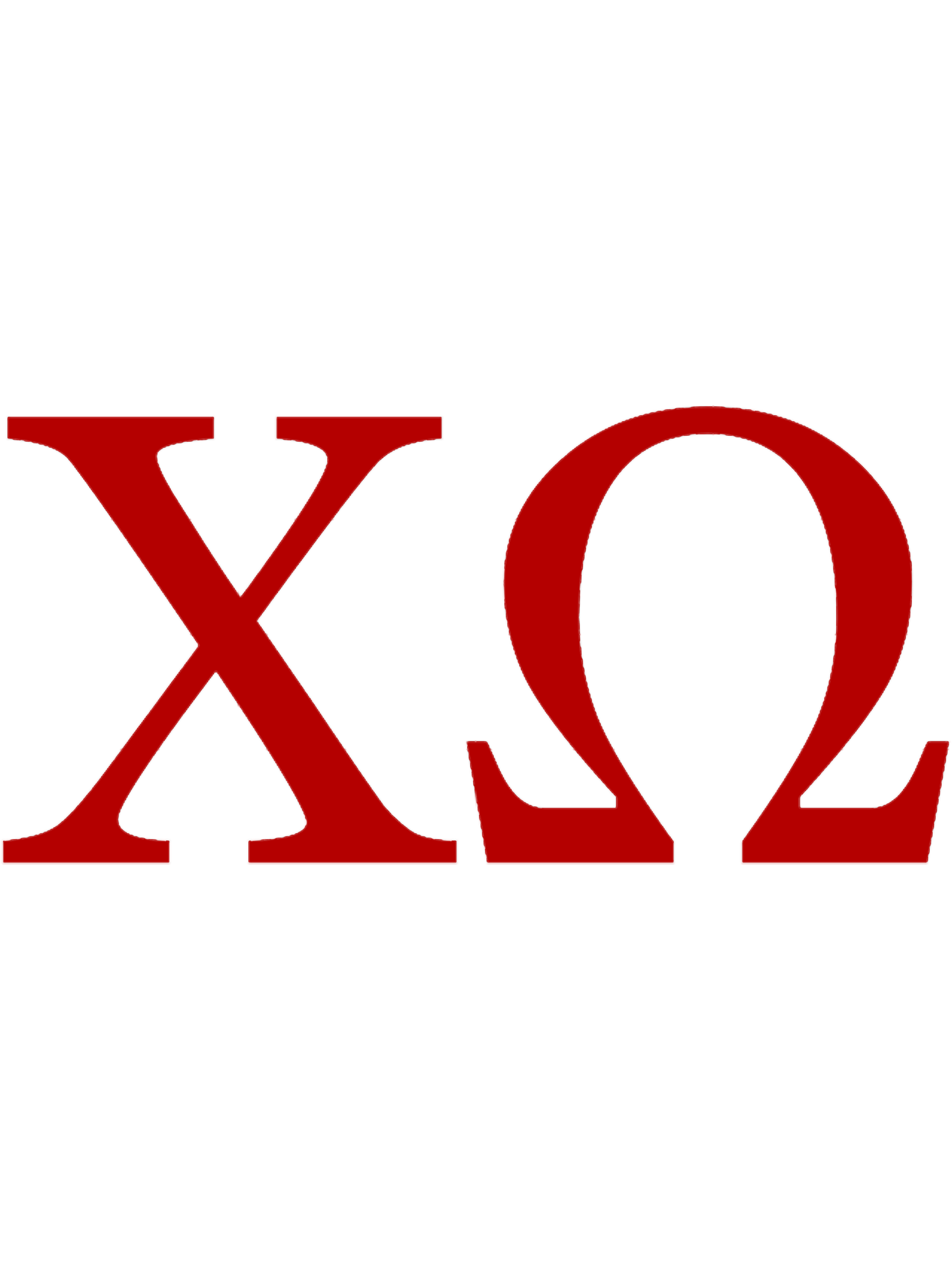 Chi Omega Letters | Inspire Uplift