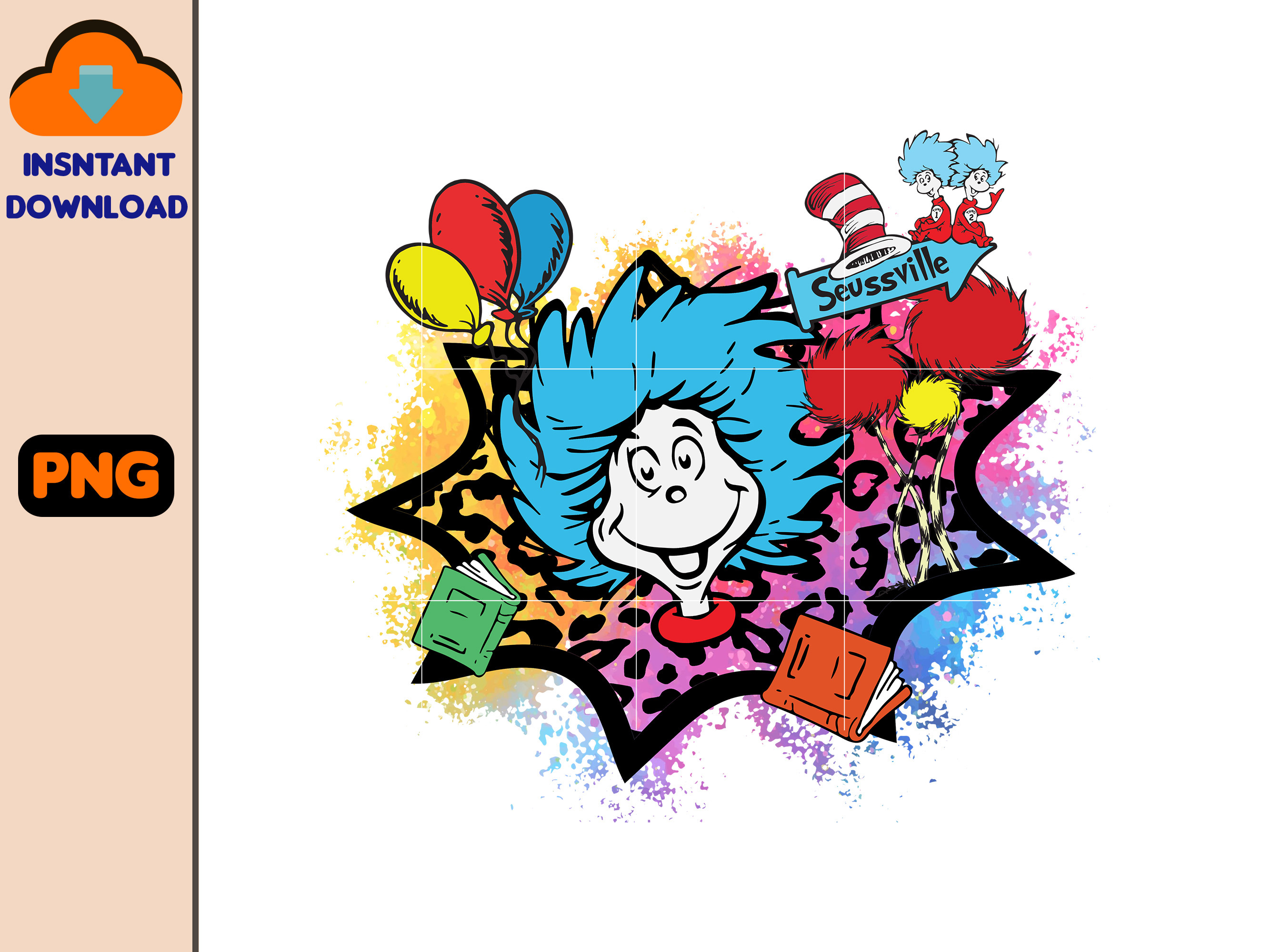 Dr Seuss Seussville Png, Cartoon Movie Png, Little Miss Thin - Inspire ...