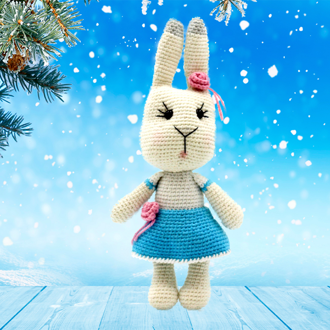 Bunny toy, rabbit toy, amigurumi bunny, crochet toy, nursery | Inspire ...
