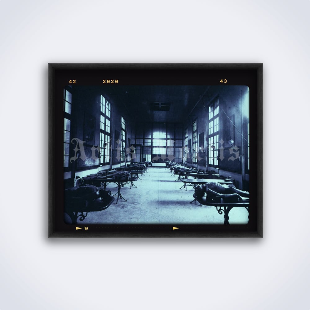 Medical dissection room with corpses vintage photo printable - Inspire ...