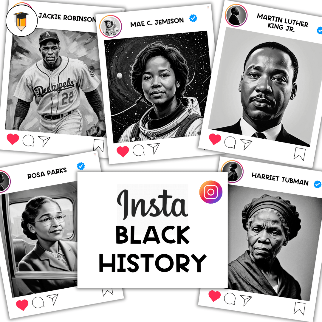 Black History Instagram Posters | Black History Bulletin Boa | Inspire ...
