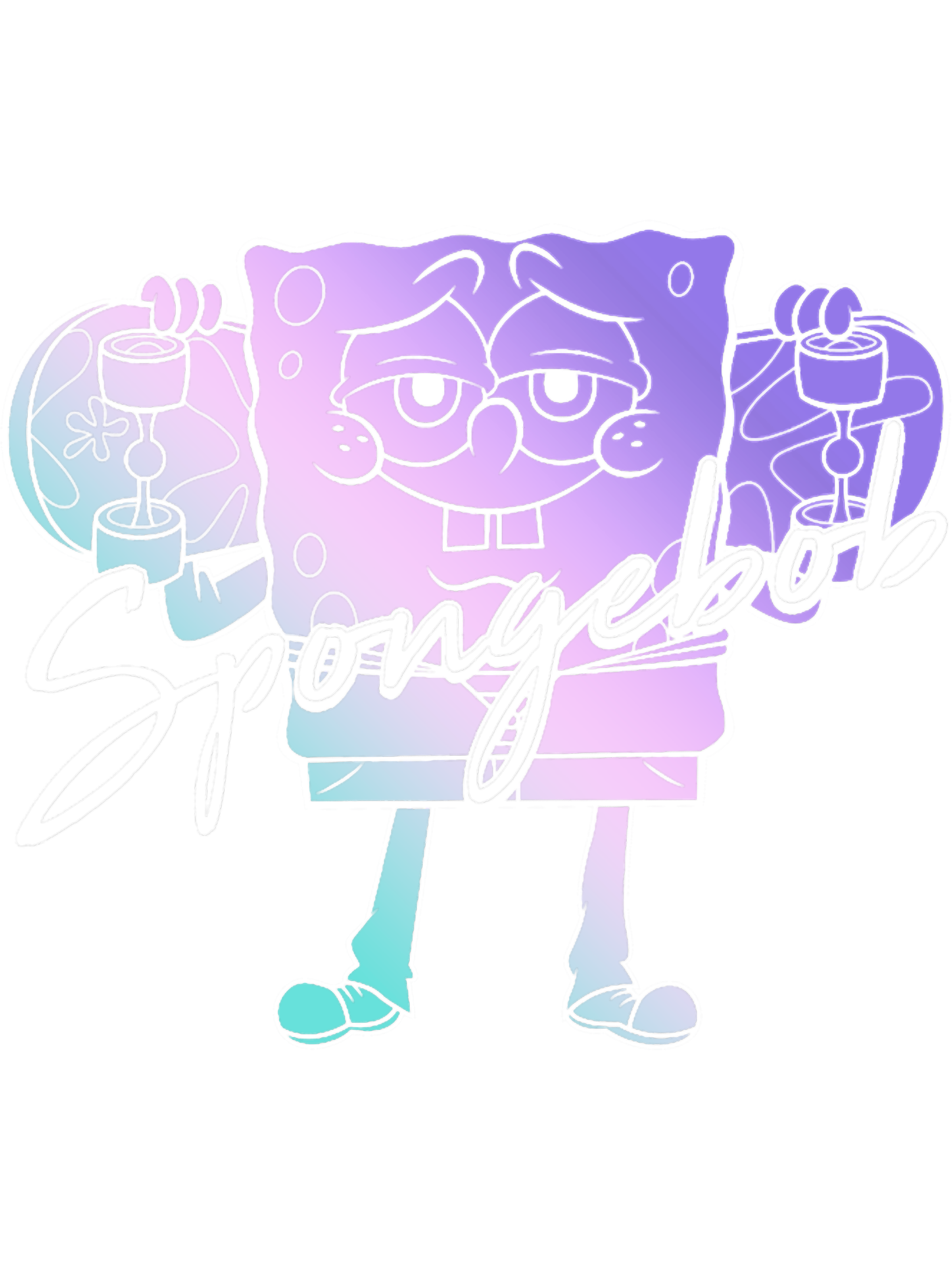 SpongeBob SquarePants Neon Cool Skater Sponge | Inspire Uplift