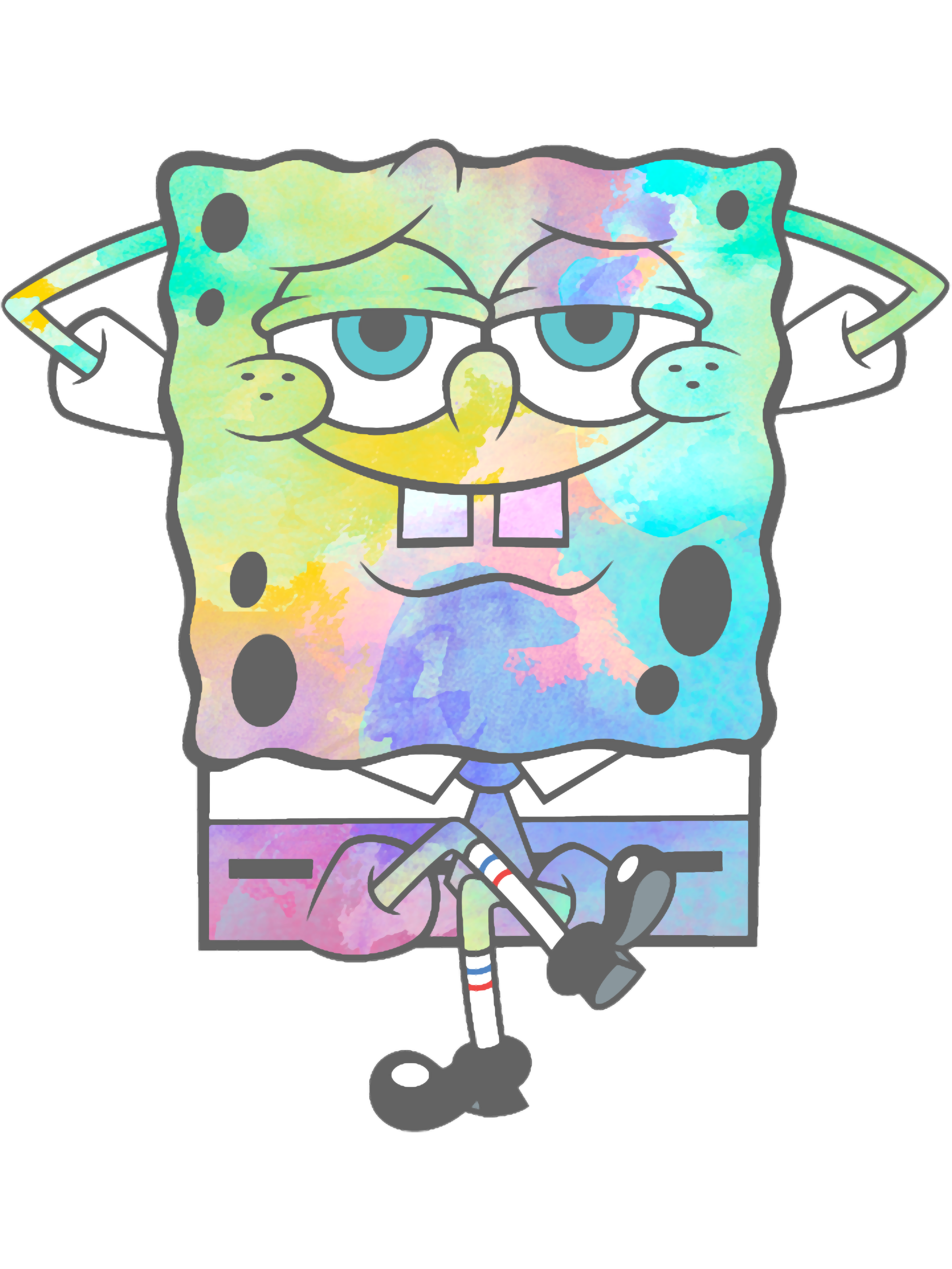 SpongeBob SquarePants Watercolor SpongeBob | Inspire Uplift