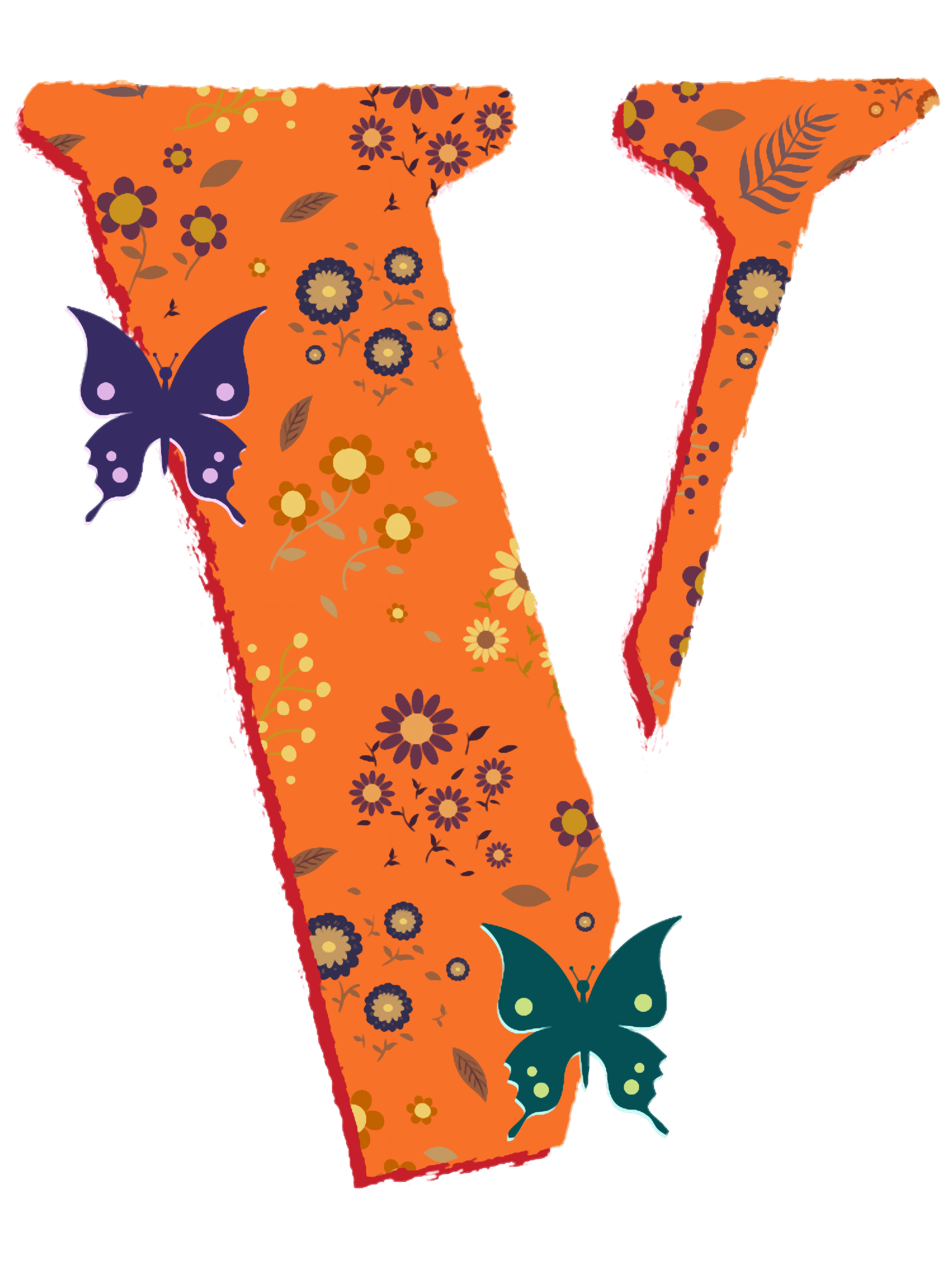 Vlone Angles with Butterflies | Inspire Uplift