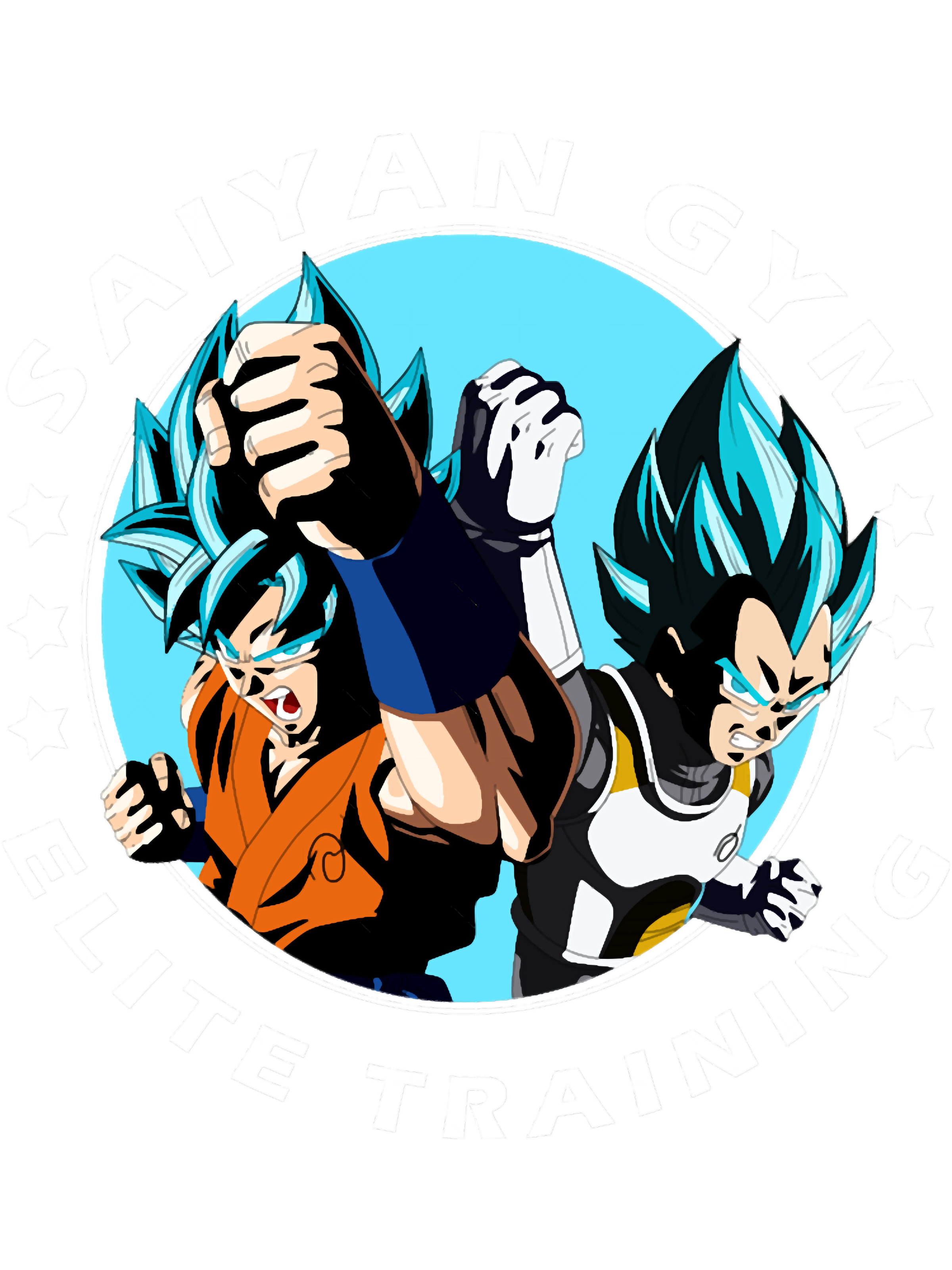 Goku and Vegeta gym Super anime Saiyan | Inspire Uplift
