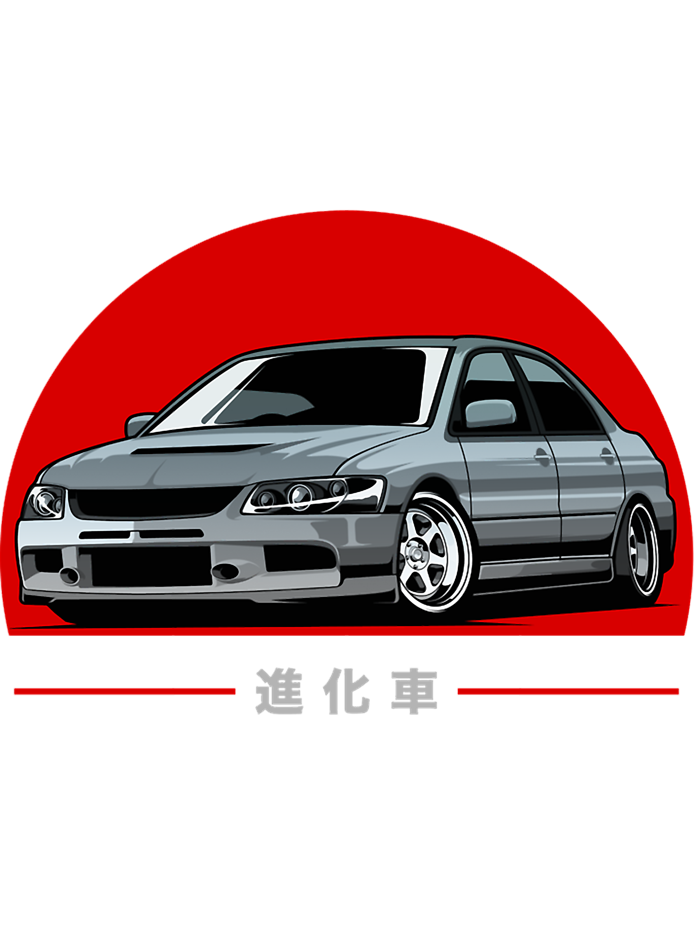 Mitsubishi Evo Lancer Evolution JDM Tuner - Inspire Uplift