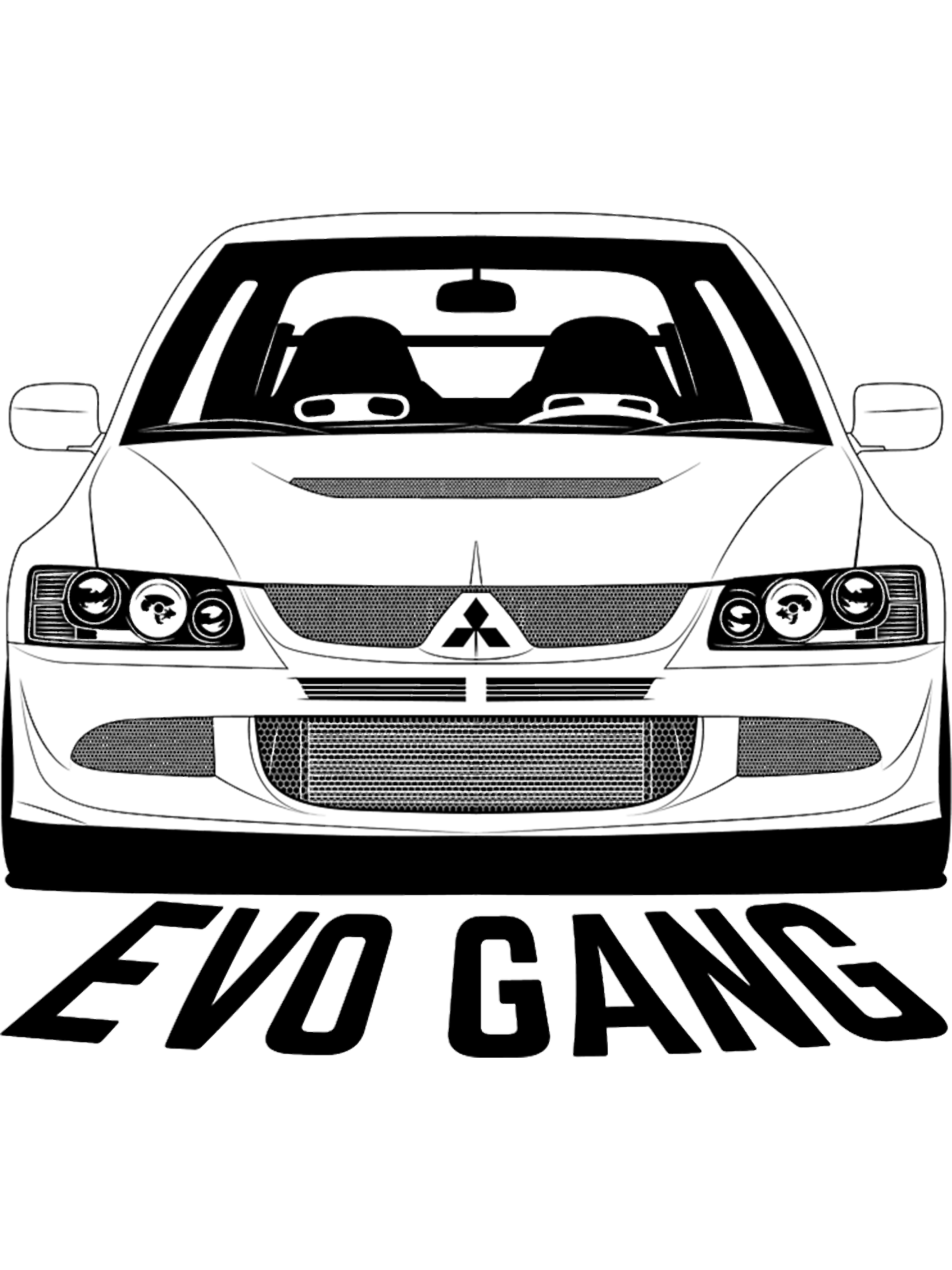 Mitsubishi Lancer Evolution 8 Evo Gang - Inspire Uplift