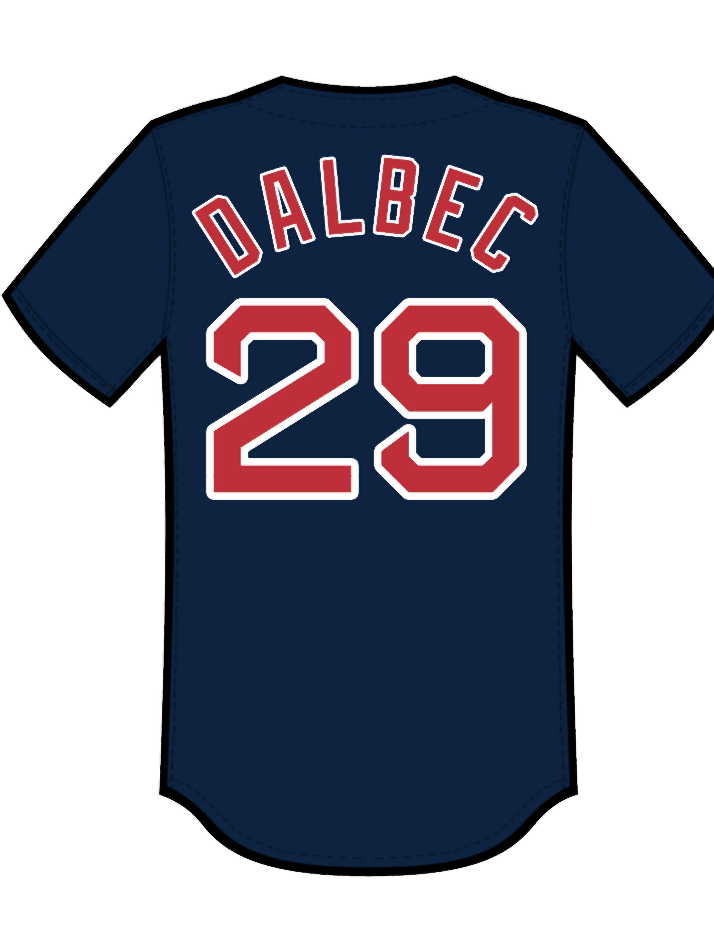 Bobby Dalbec Jersey | Inspire Uplift