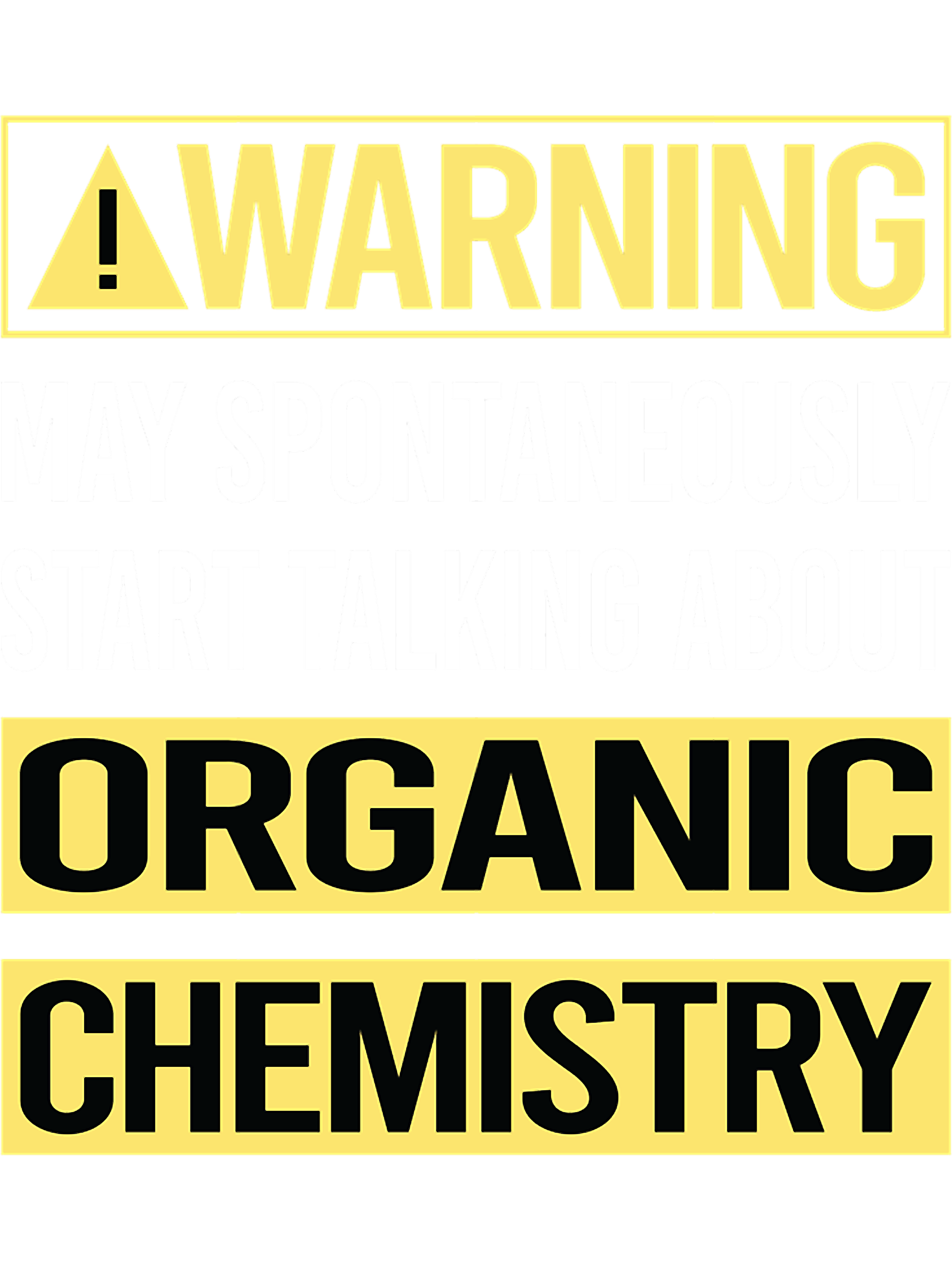 Warning About Organic Chemistry | Inspire Uplift