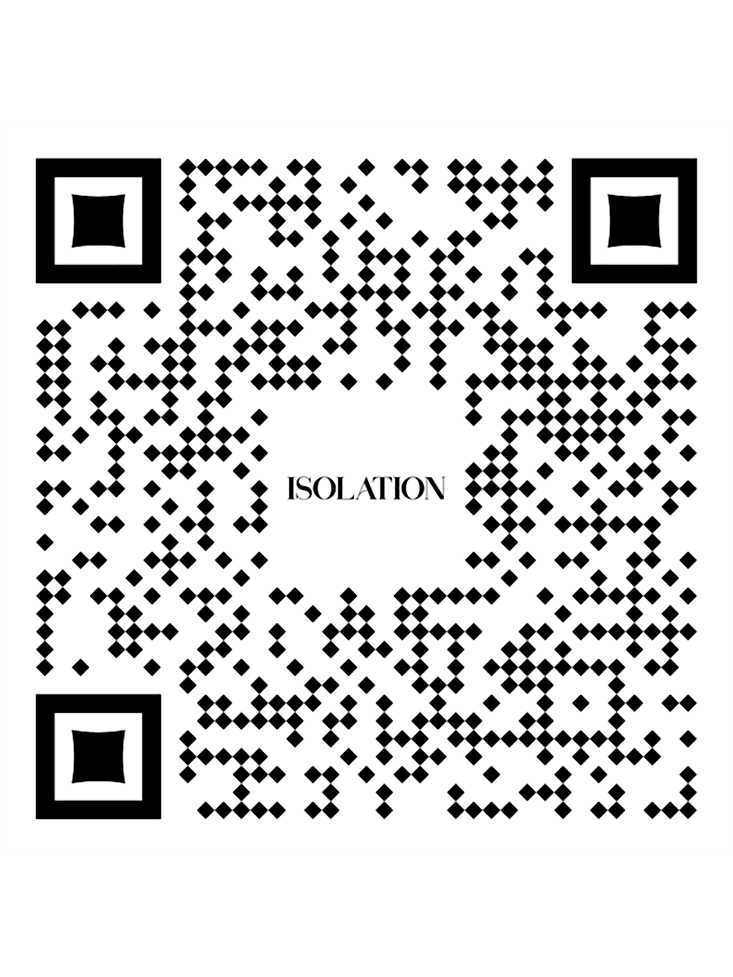 Isolation QR Code | Inspire Uplift