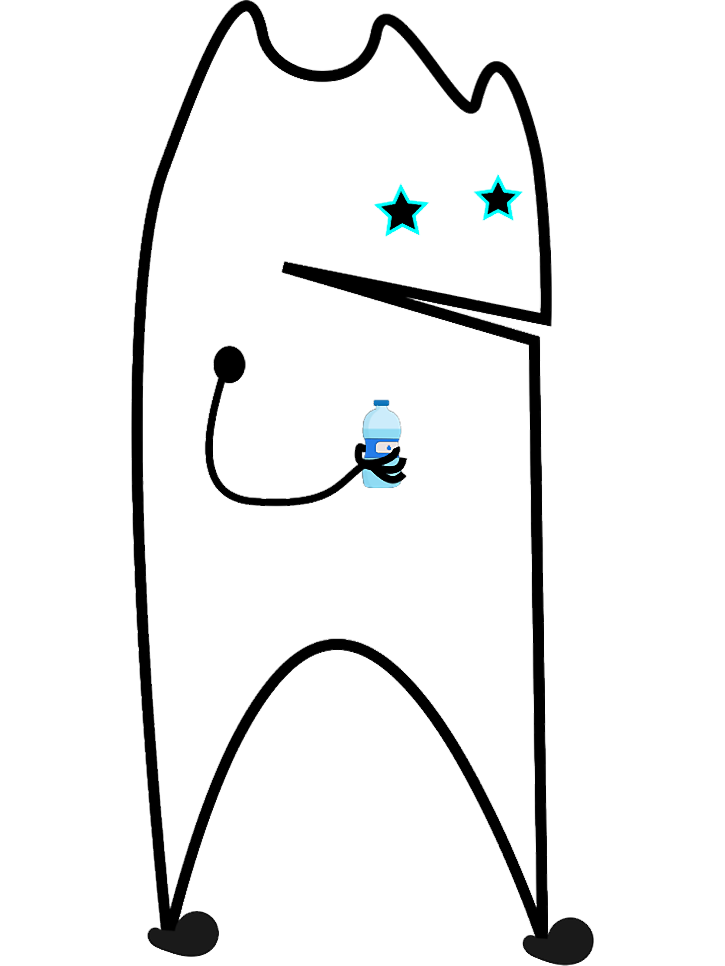 flork drinks water | Inspire Uplift