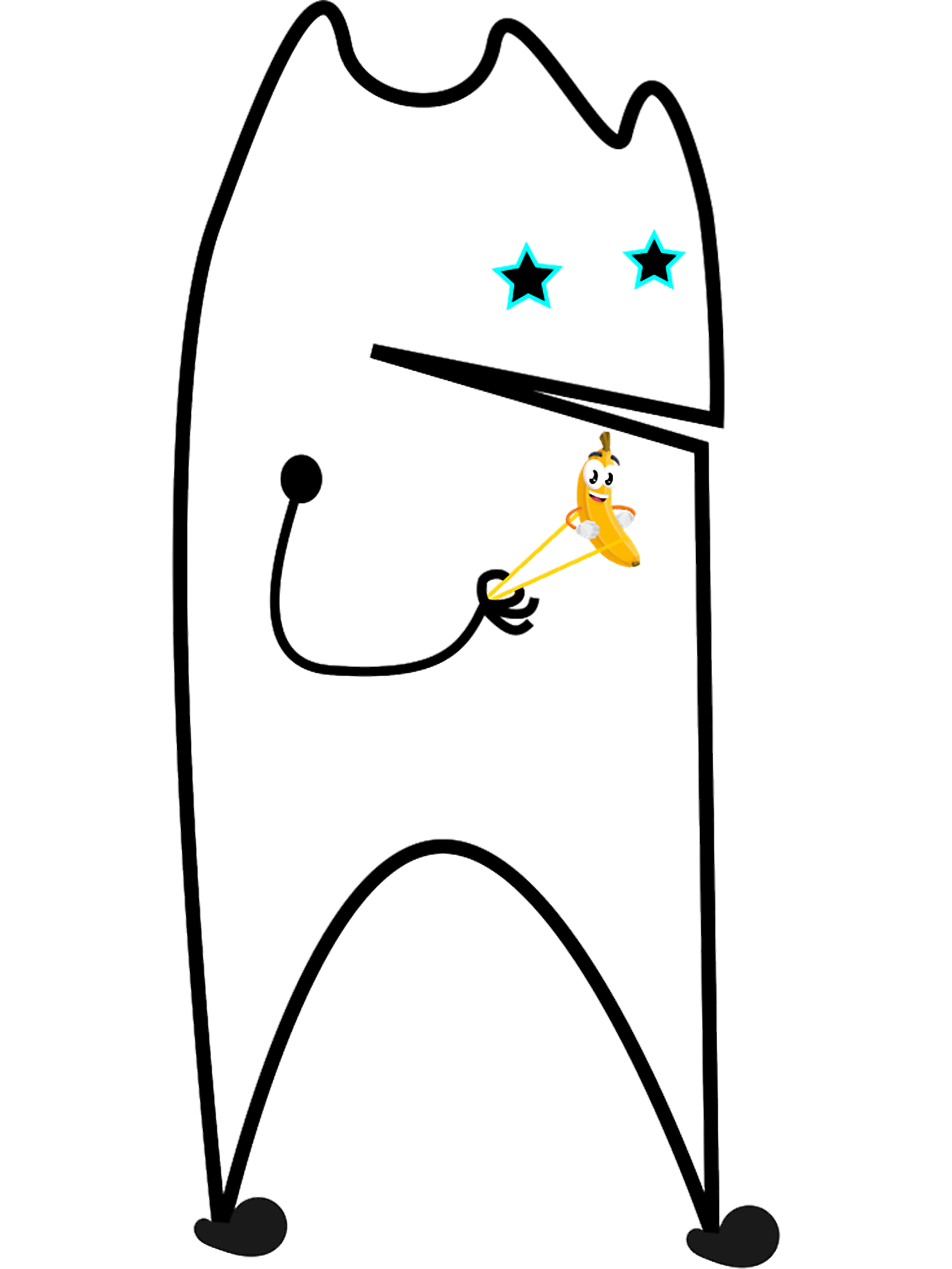 flork eat banana | Inspire Uplift