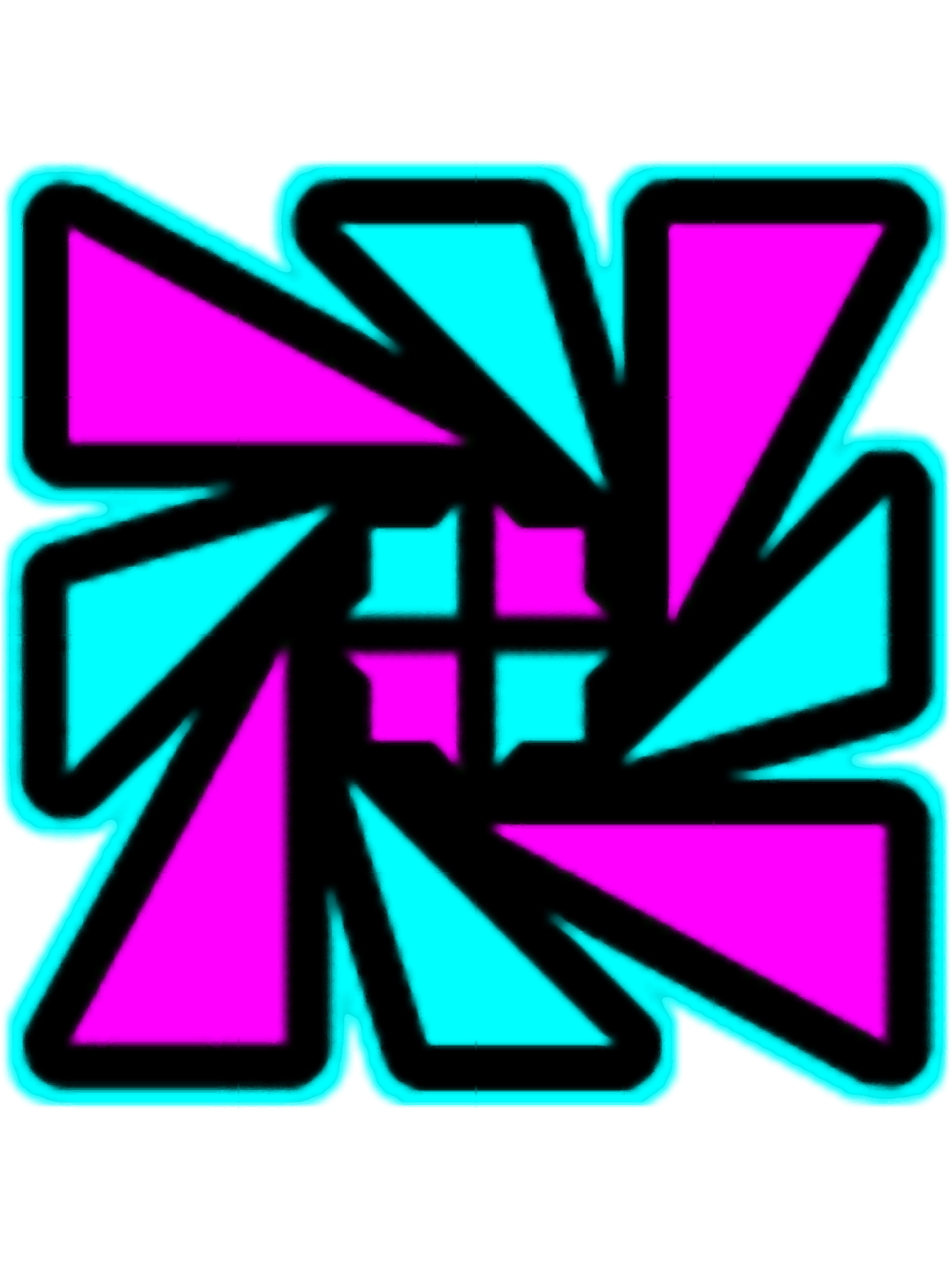 Riot cube Geometry Dash icon | Inspire Uplift