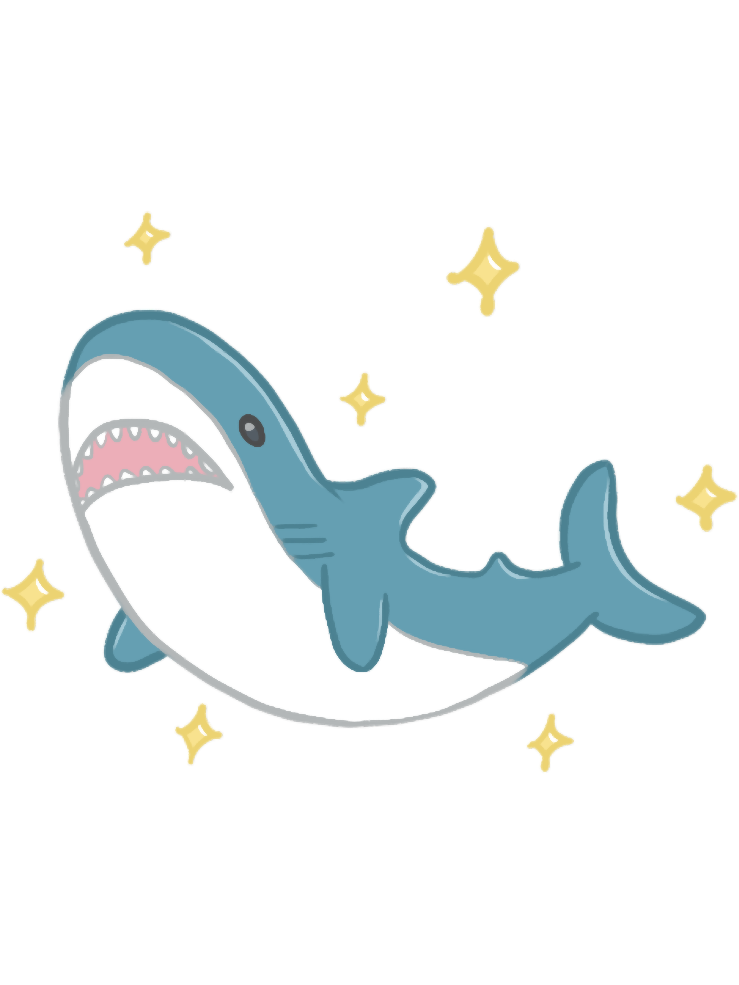 Purple Hearts olor schemeBlahaj The Shark | Inspire Uplift