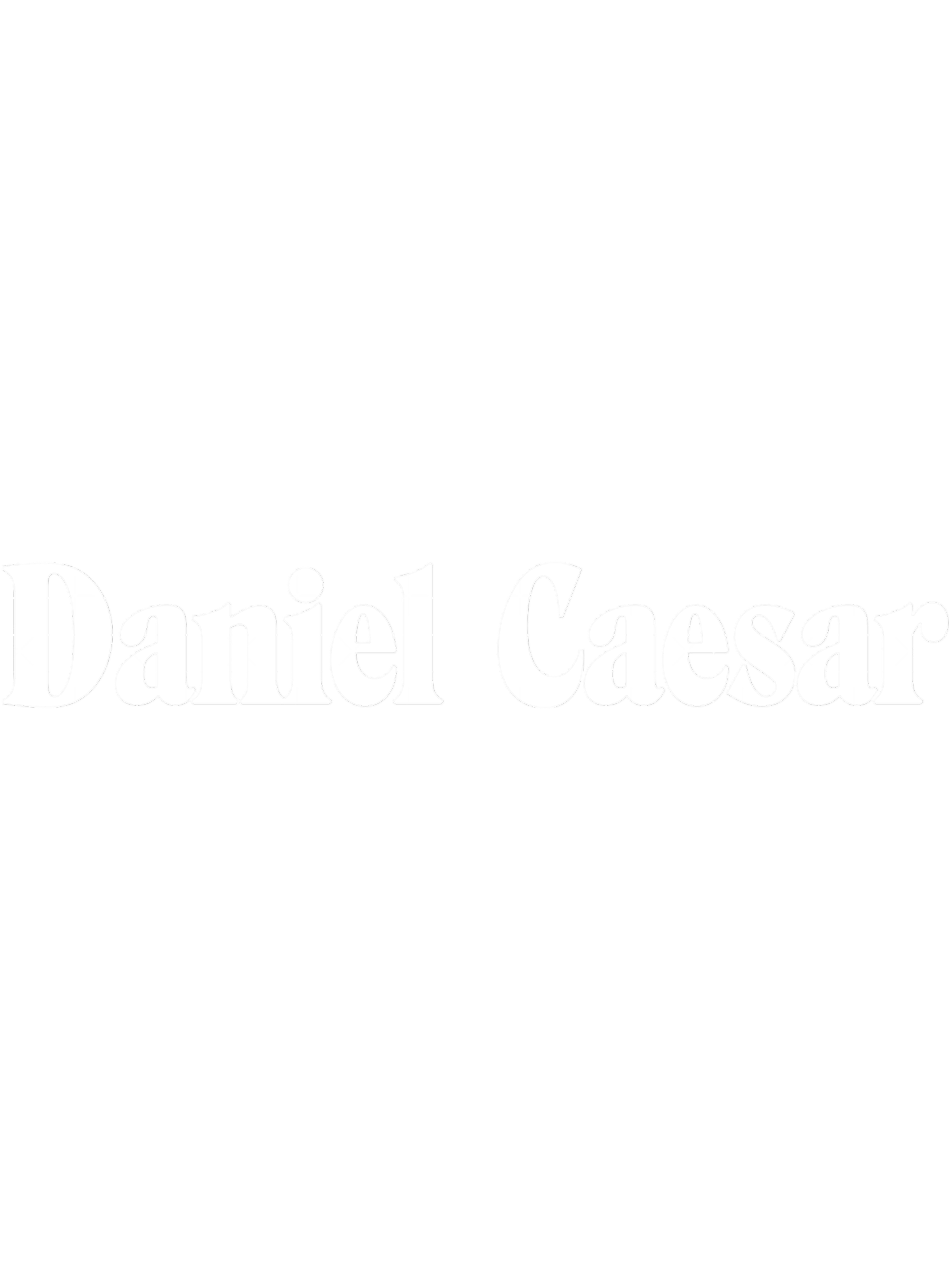 Daniel Caesar Merch Daniel Caesar Logo Classic | Inspire Uplift
