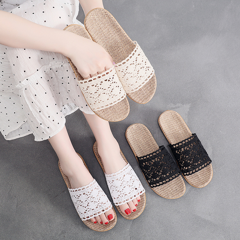 Elegant Lace Casual Slippers Women | Inspire Uplift