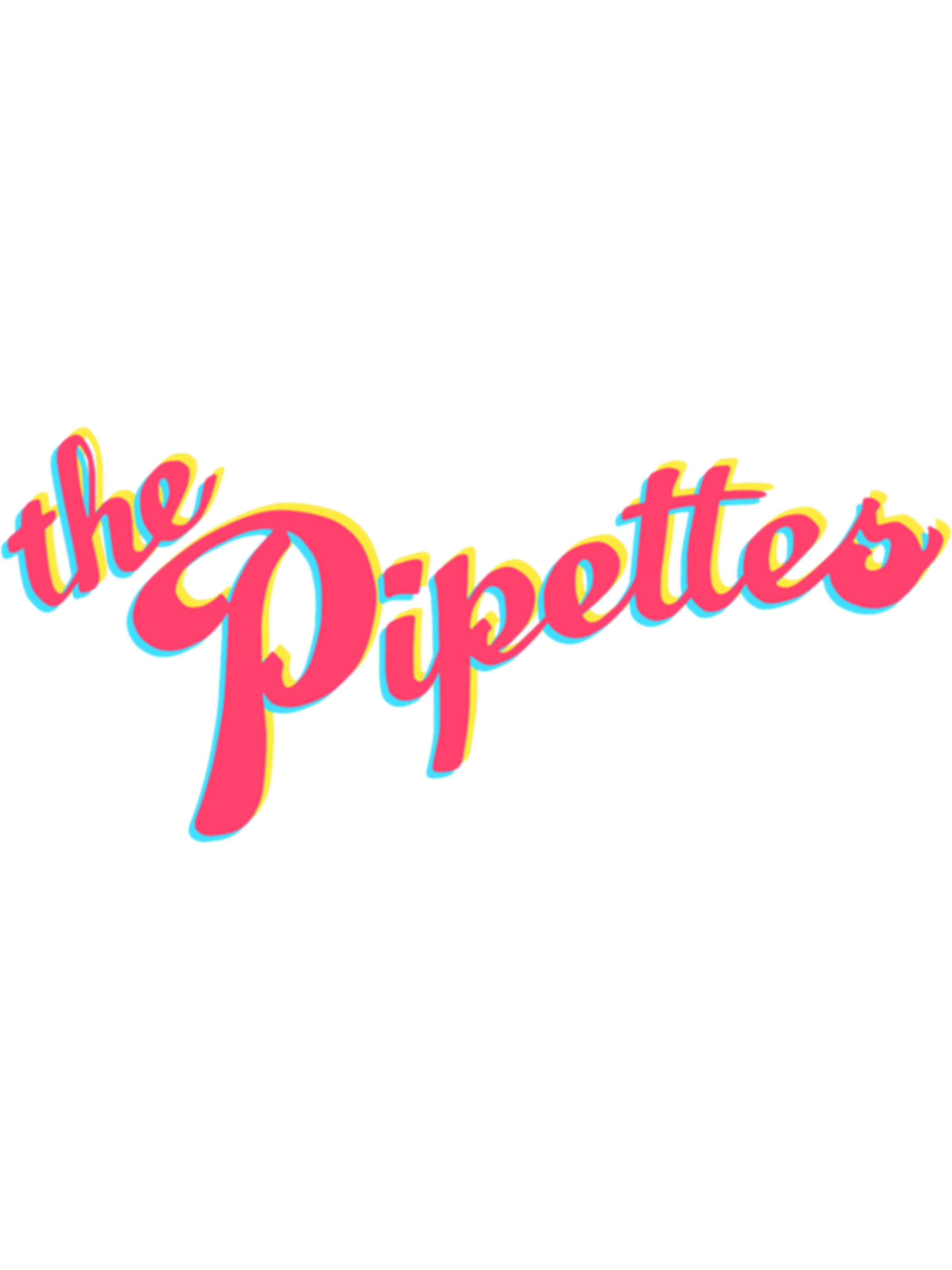 The Pipettes, we are The Pipettes, Pull Shapes logo | Inspire Uplift