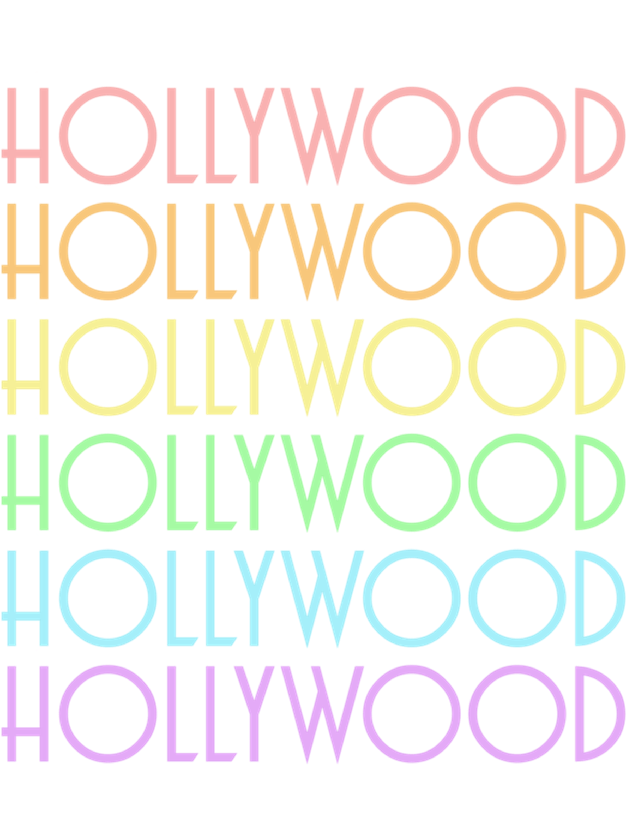 Rainbow Hollywood Netflix Logo | Inspire Uplift