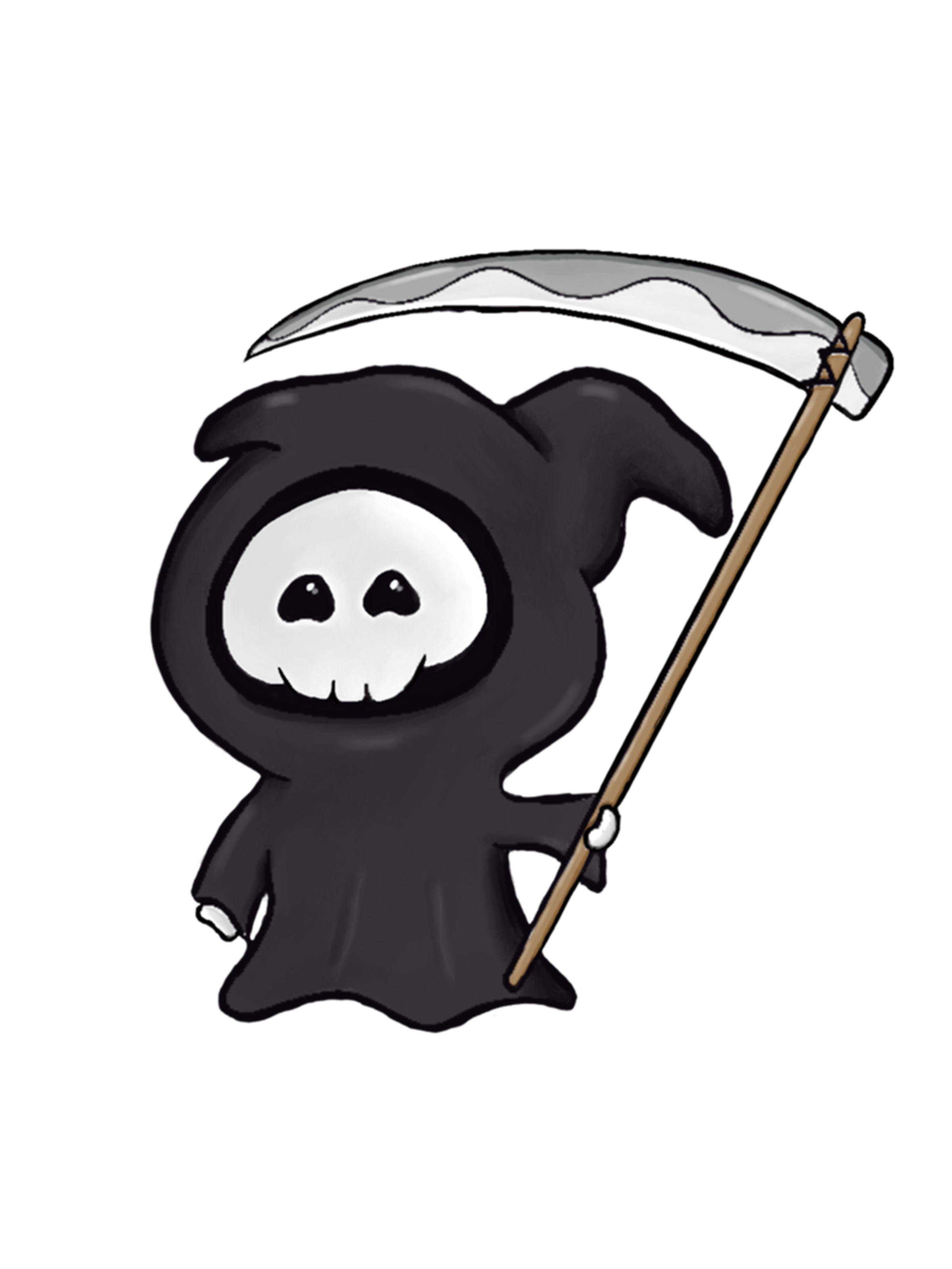 A cute grim reaper, funny and adorable killer | Inspire Uplift