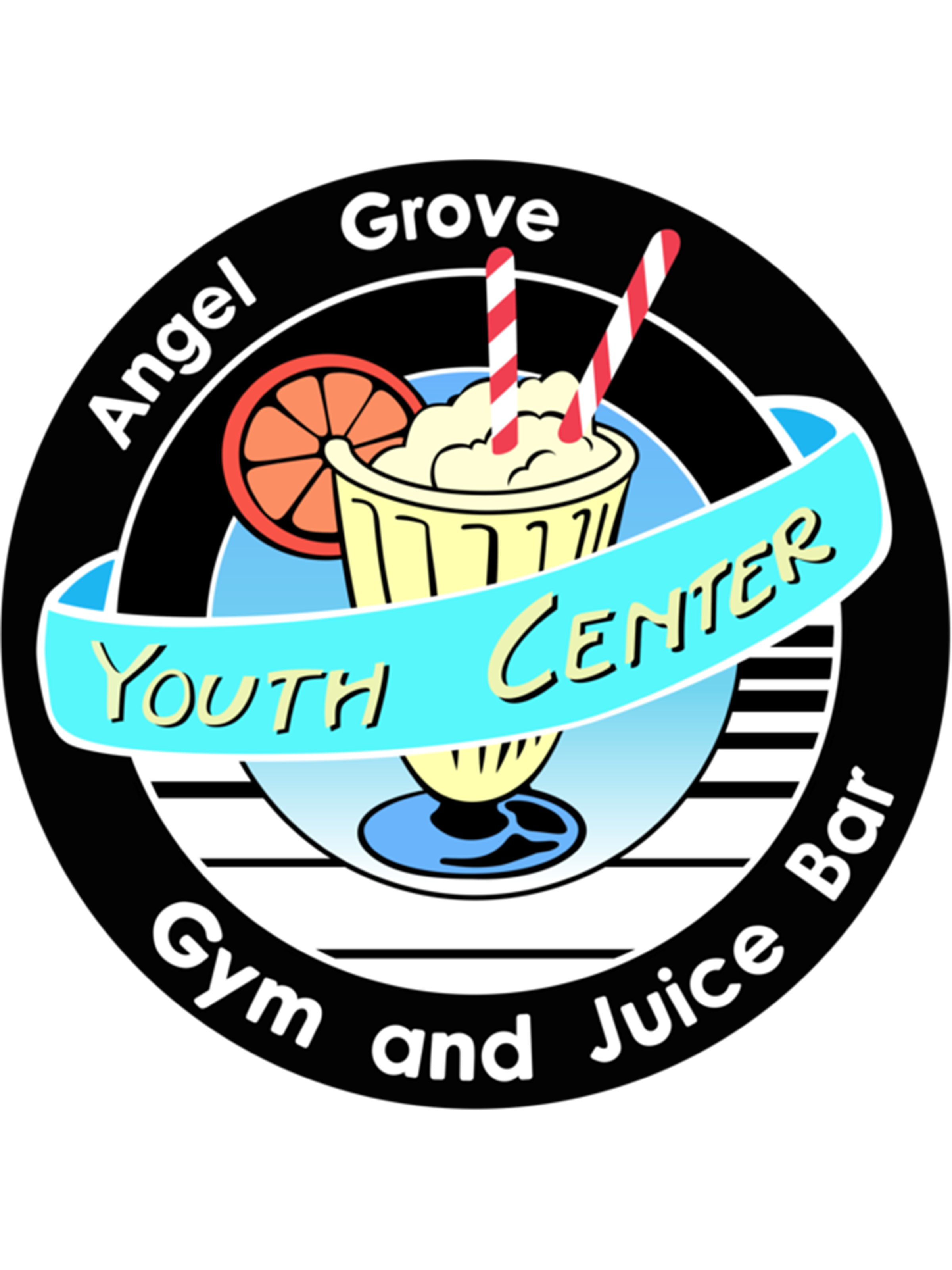 Mighty Morphin Power rangers youth center logo | Inspire Uplift