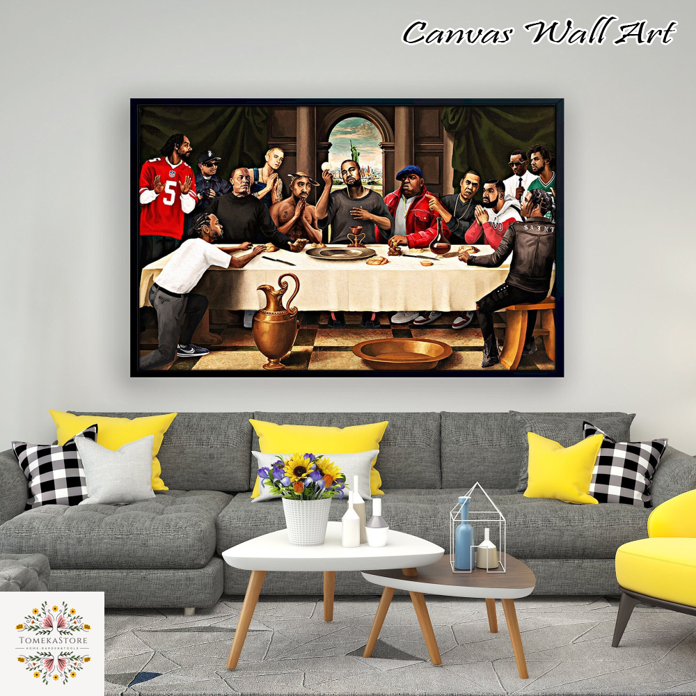 Last Supper Rappers, Legend Rappers, Hip-Hop , Kayne West, L - Inspire ...