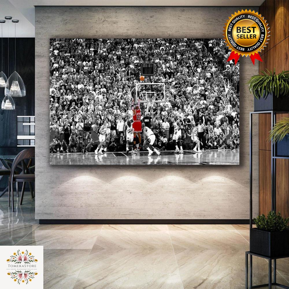 Michael Jordan Three-pointer Final Shot Basketball Nba Jerse | Inspire ...