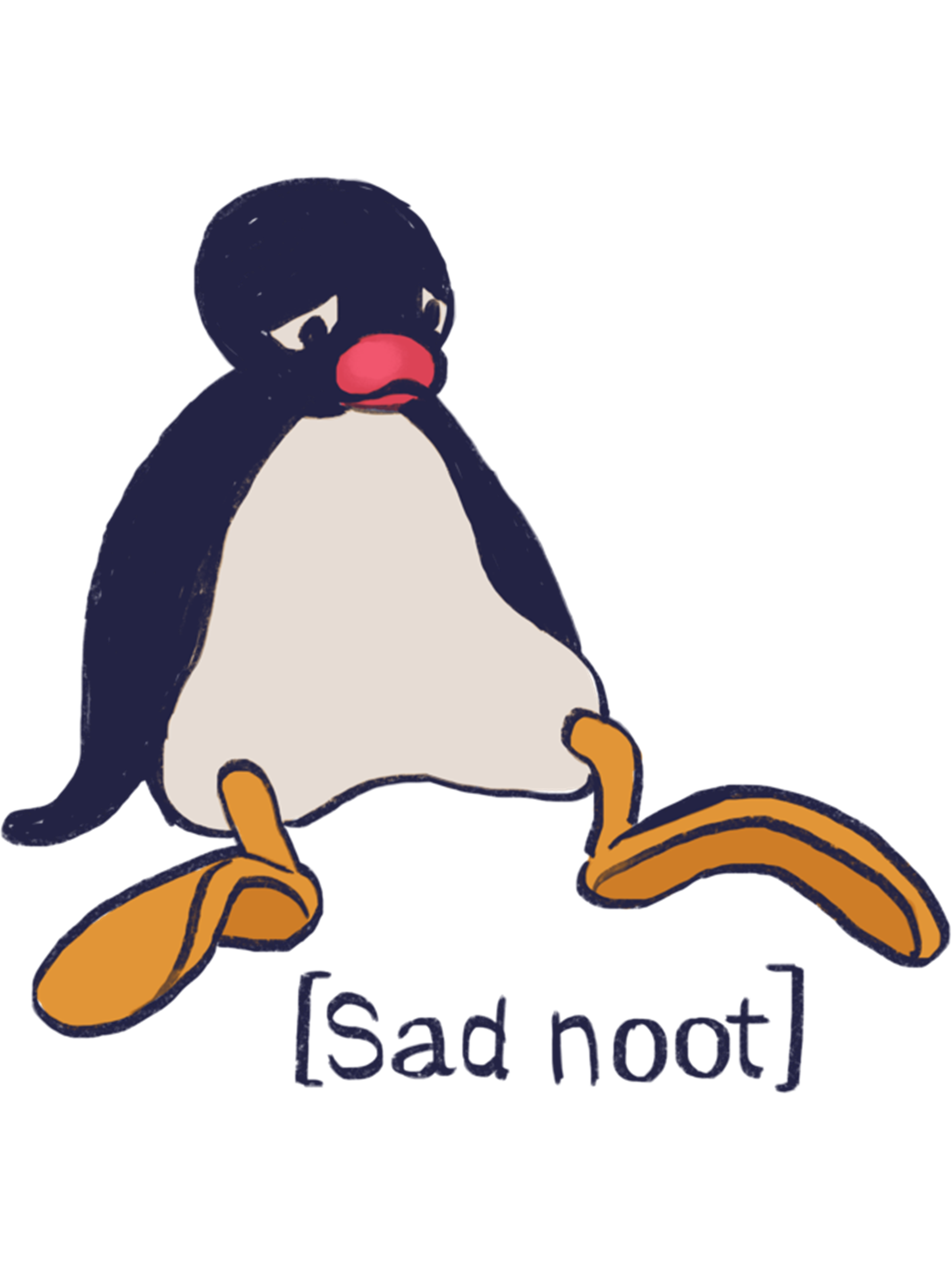 Brice Samba Nottingham I draw sad noot penguin memeForest | Inspire Uplift