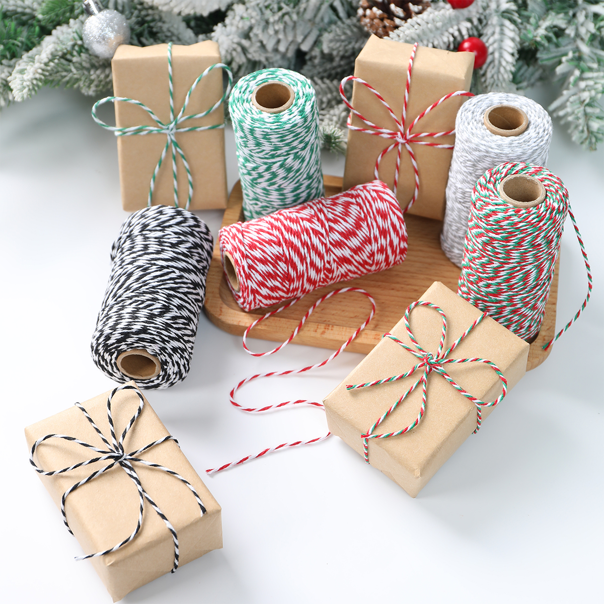 Christmas Bakers Twine String for Gift Boxes Home Decor | Inspire Uplift