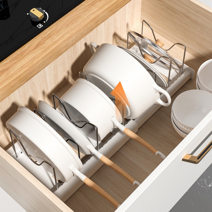 Kitchen Utensil Storage Rack, Foldable, Space-Saving Organiz | Inspire ...
