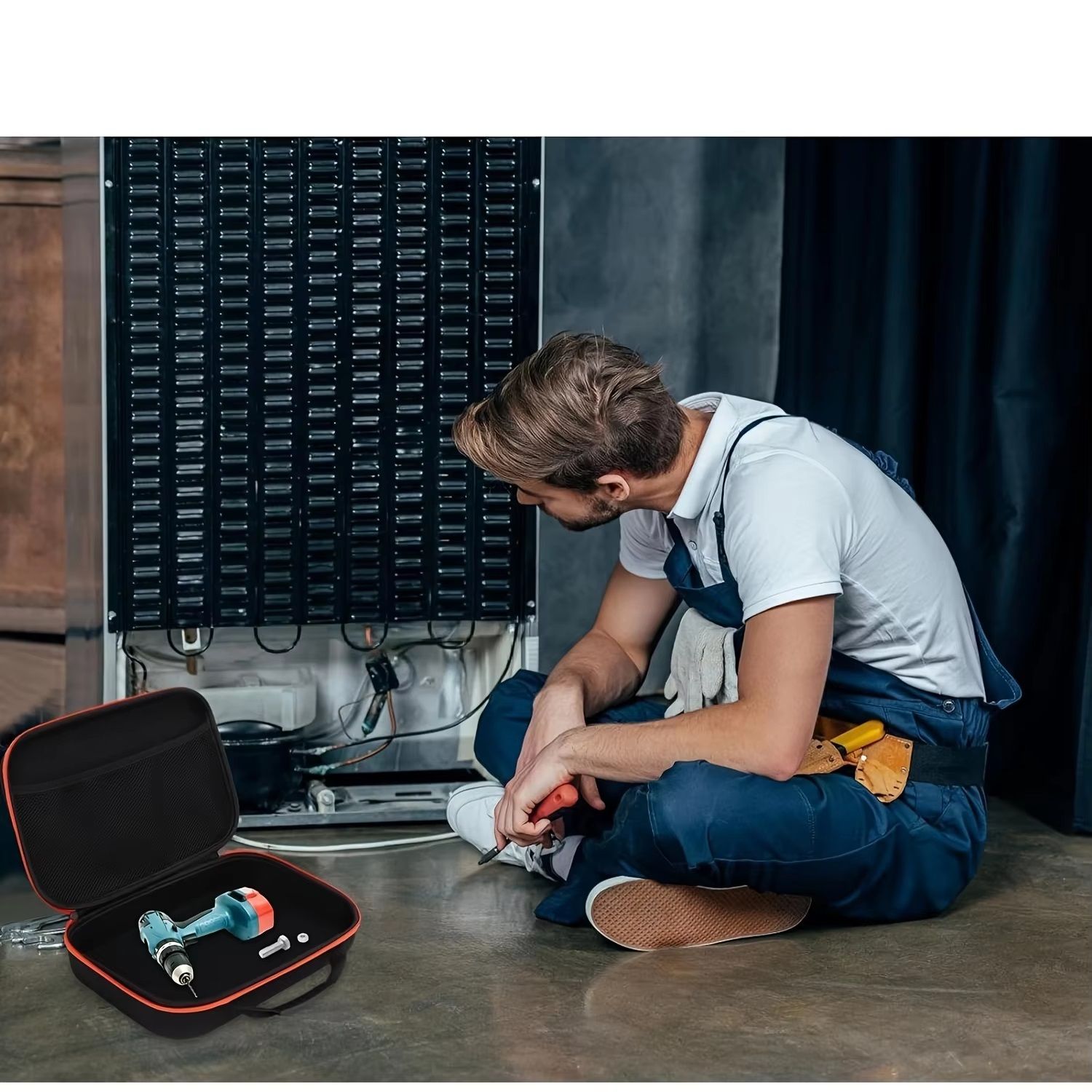 Shockproof Tool Bag, Waterproof Tool Box for Electricians | Inspire Uplift