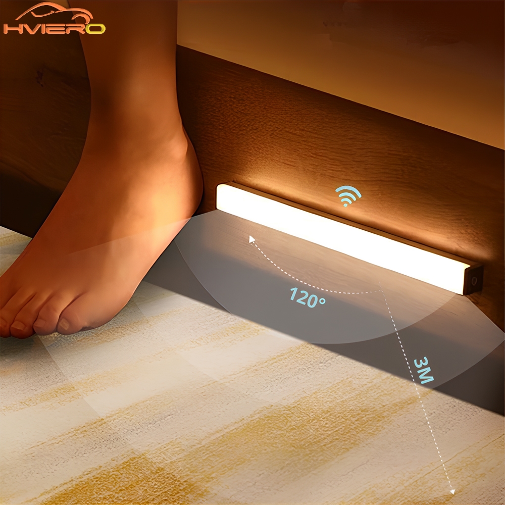 Motion Sensor LED Night Light, Wireless USB Rechargeable Lam | Inspire ...