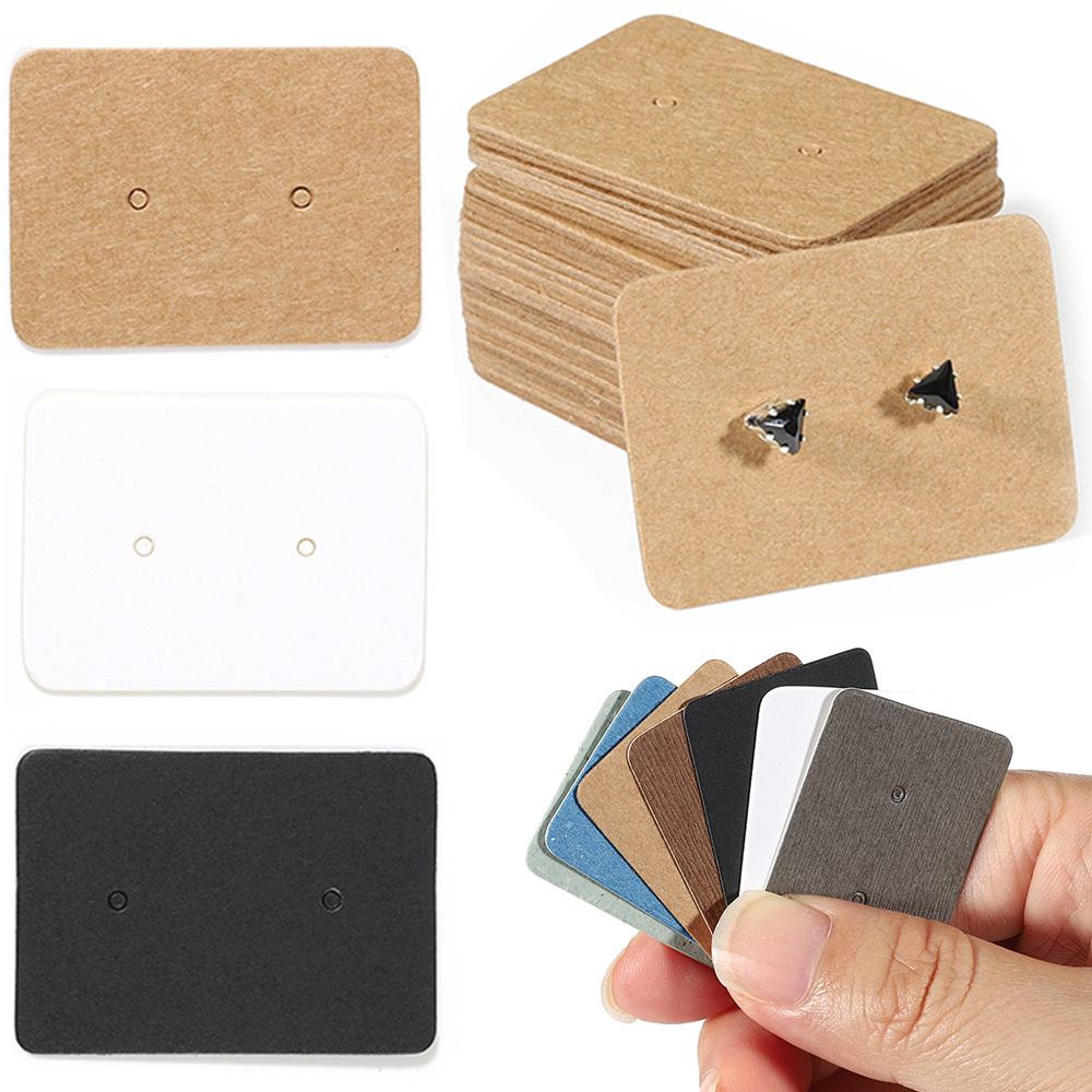 Earring Display Cards Kraft Paper for Handmade Jewelry Packa | Inspire ...