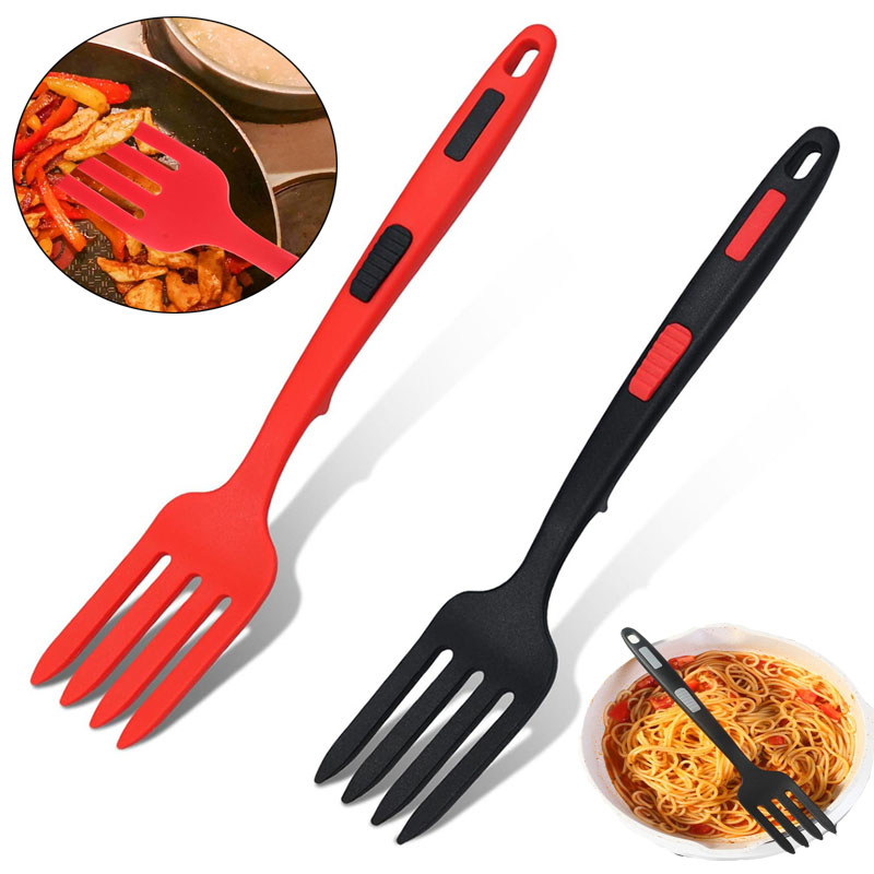 Silicone Flexible Cooking Forks, Heat-Resistant, Non-stick K | Inspire ...