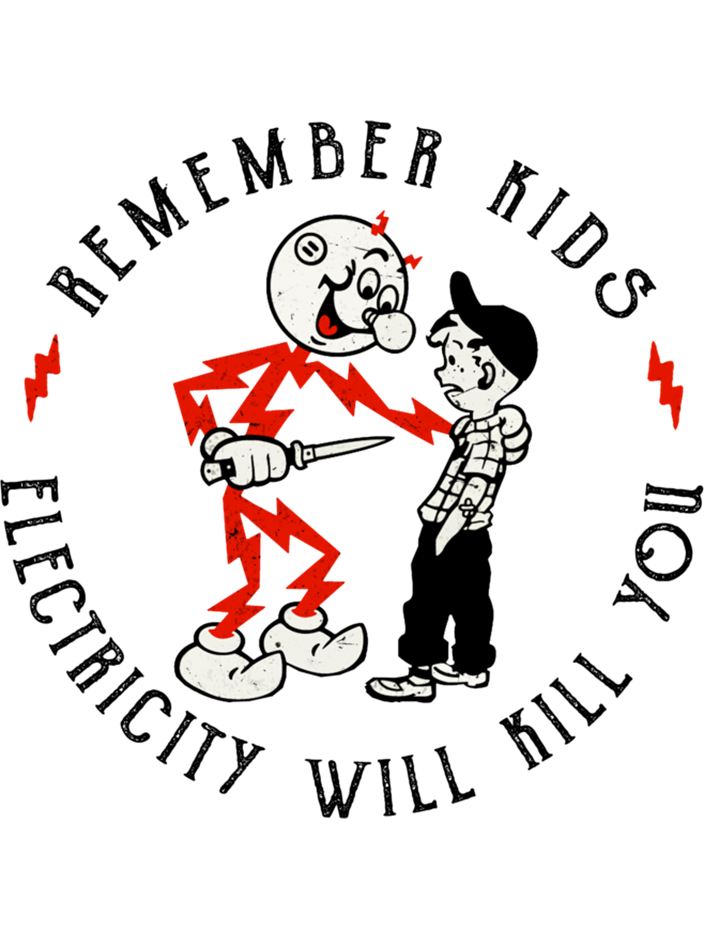 Reddy Kilowatt, remember kids electricity will kill you (2) - Inspire ...