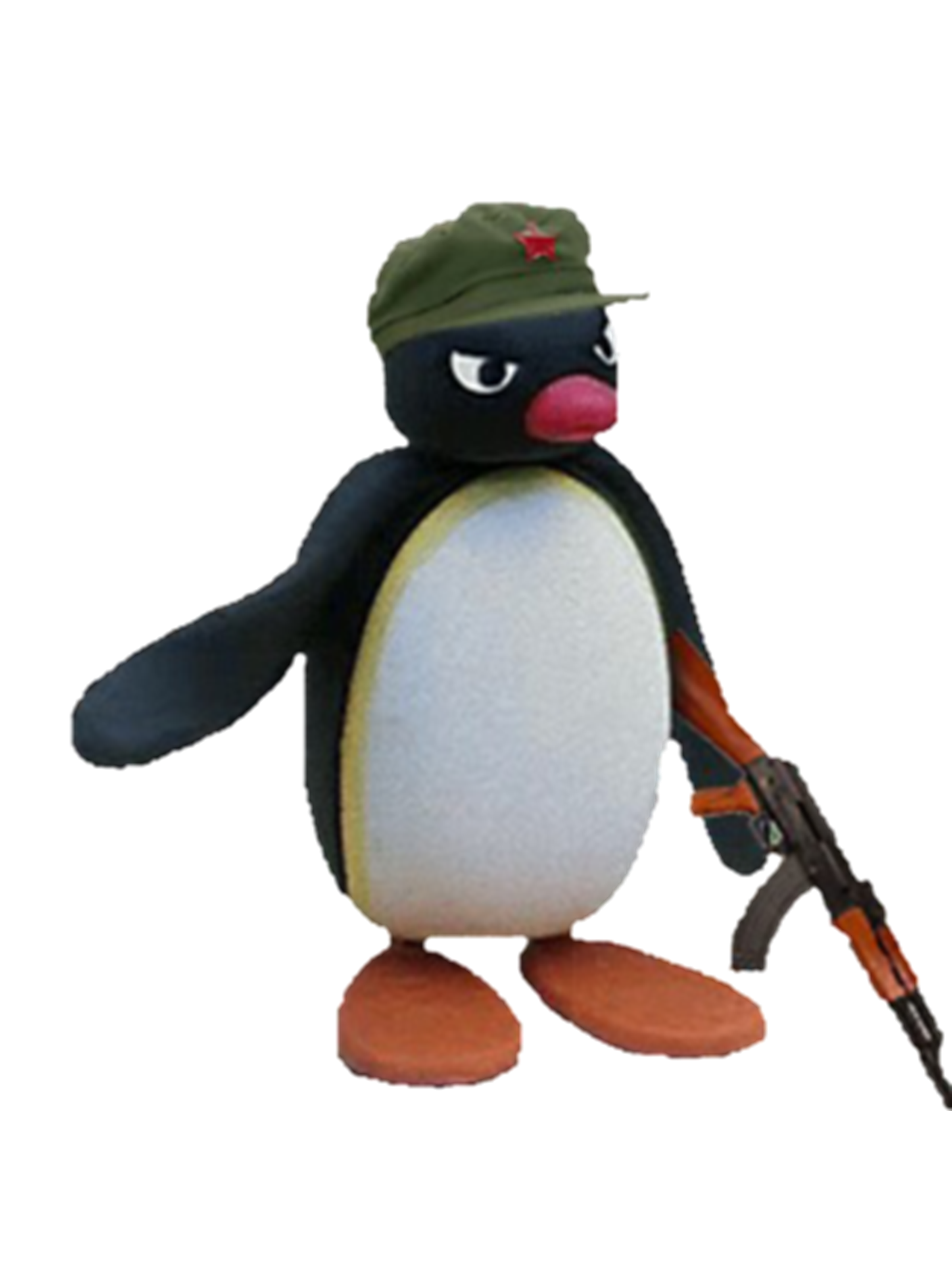 Angry Pingu AK-47 Official Merch - Inspire Uplift