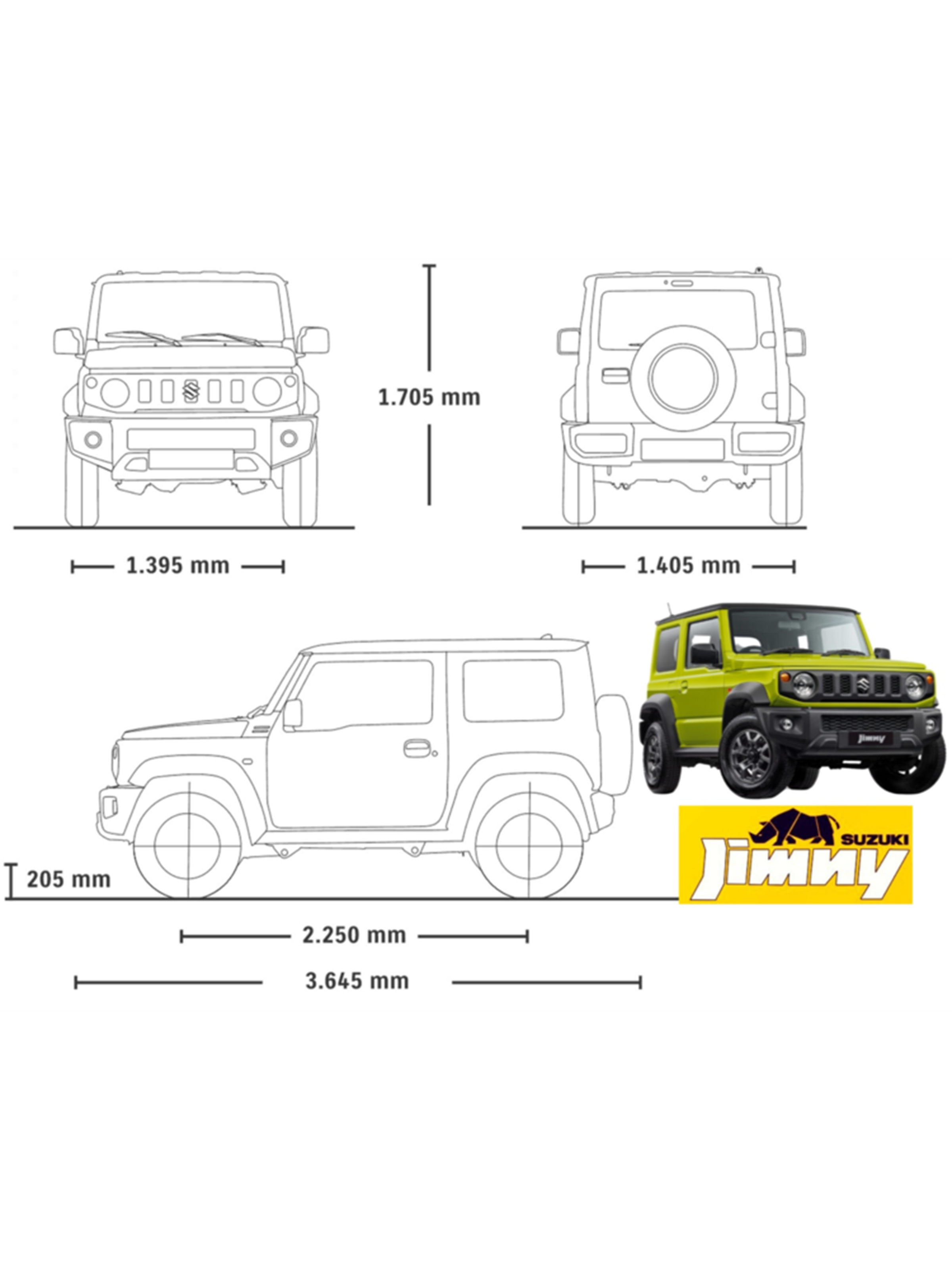 Suzuki Jimny Blueprint | Inspire Uplift
