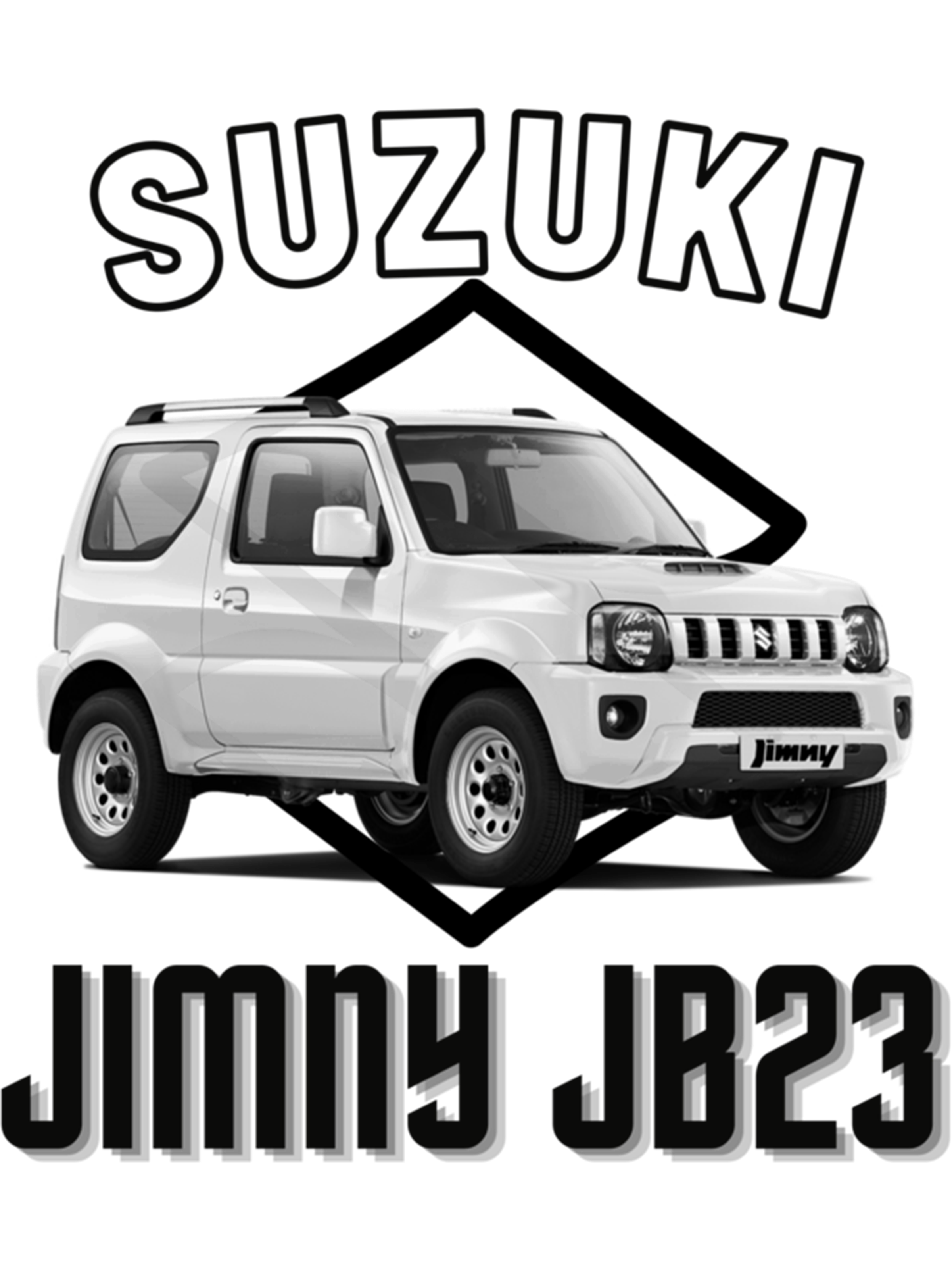 Suzuki Jimny JB23 With Logo | Inspire Uplift