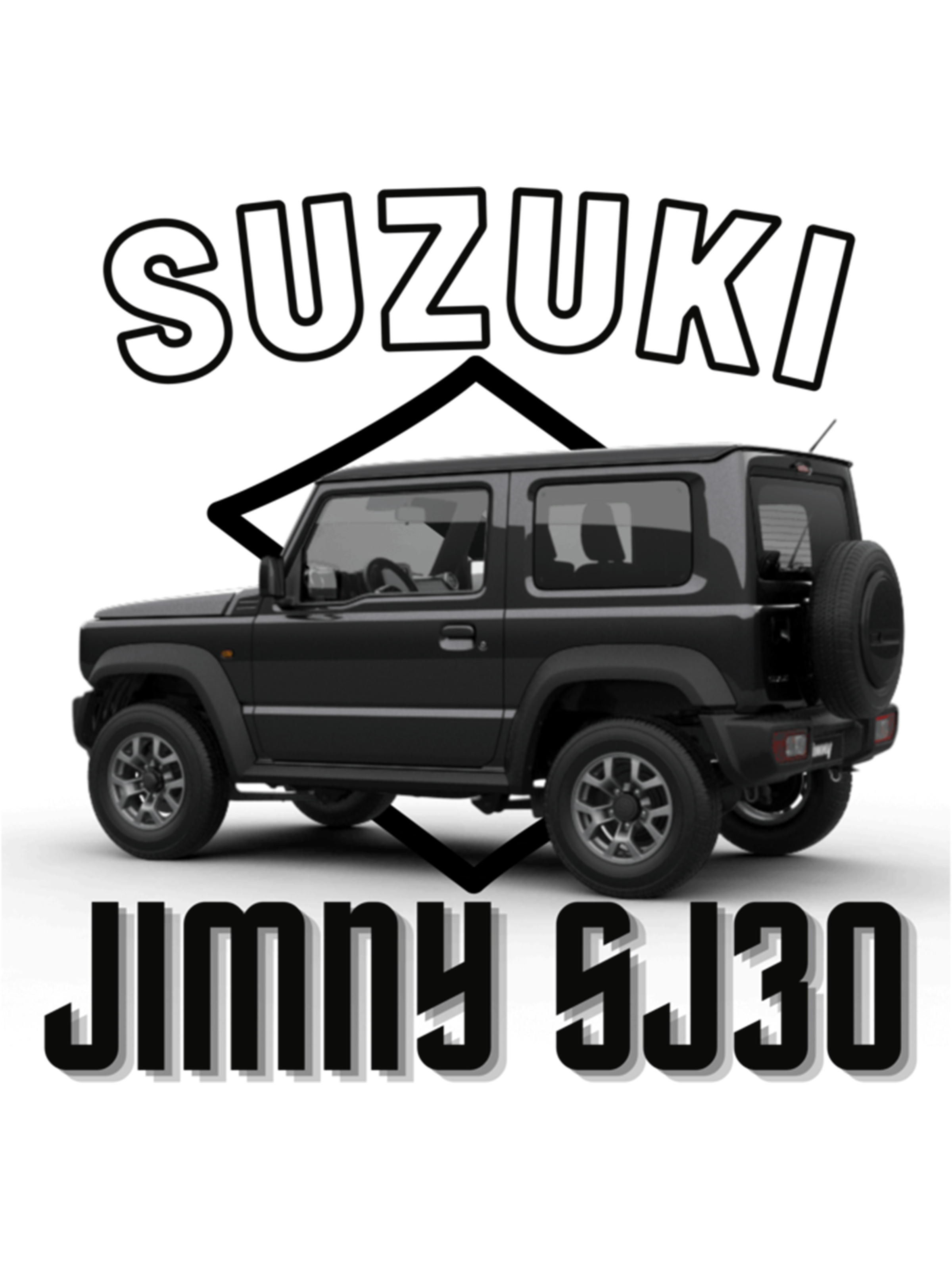 Suzuki Jimny SJ30 With Logo | Inspire Uplift