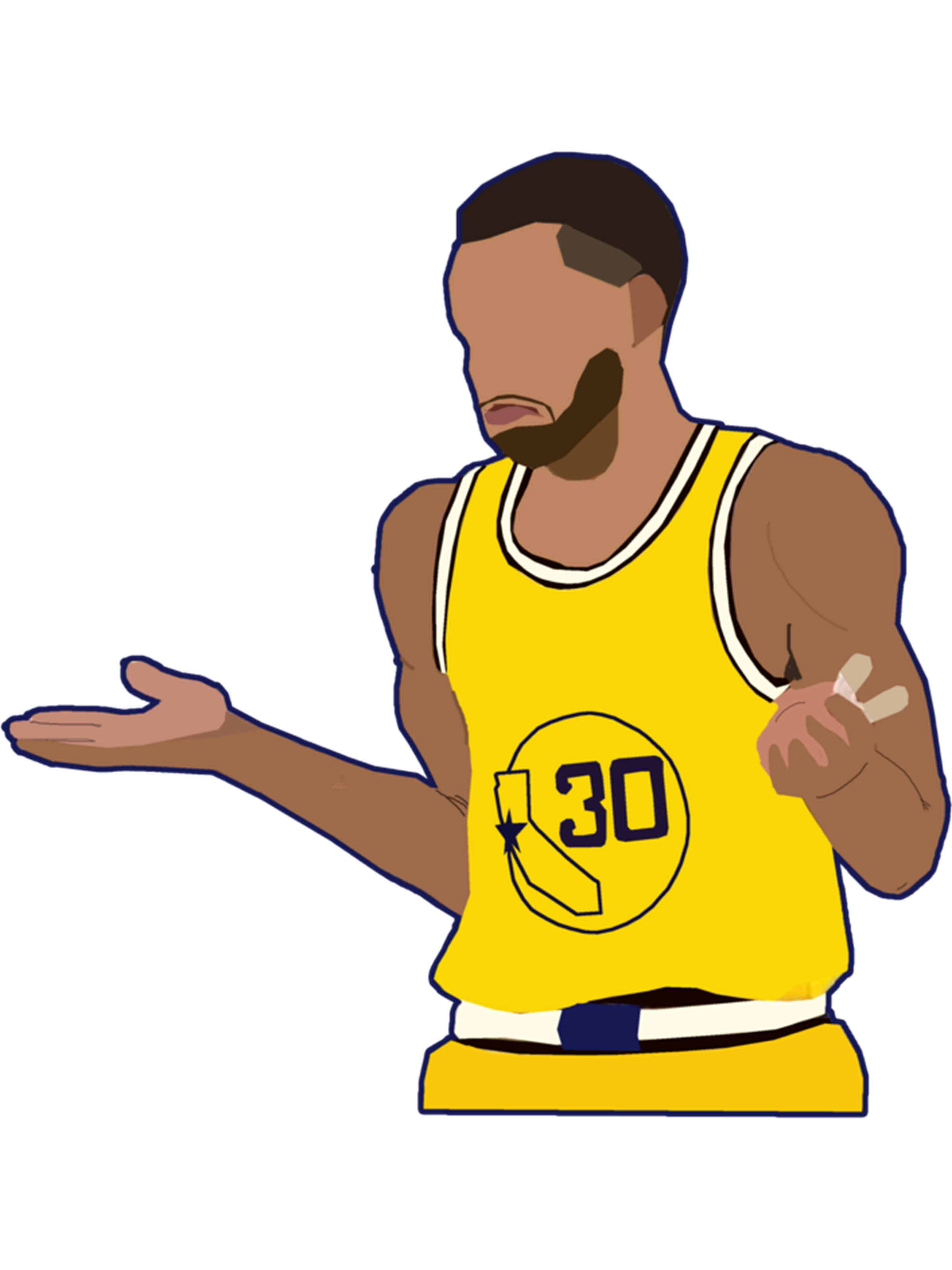 Steph Curry Shrug | Inspire Uplift